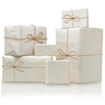 Natural Fibre Gift Wrapping Paper-Pack of 10 Sheets, 60cm X 40cm, With ...