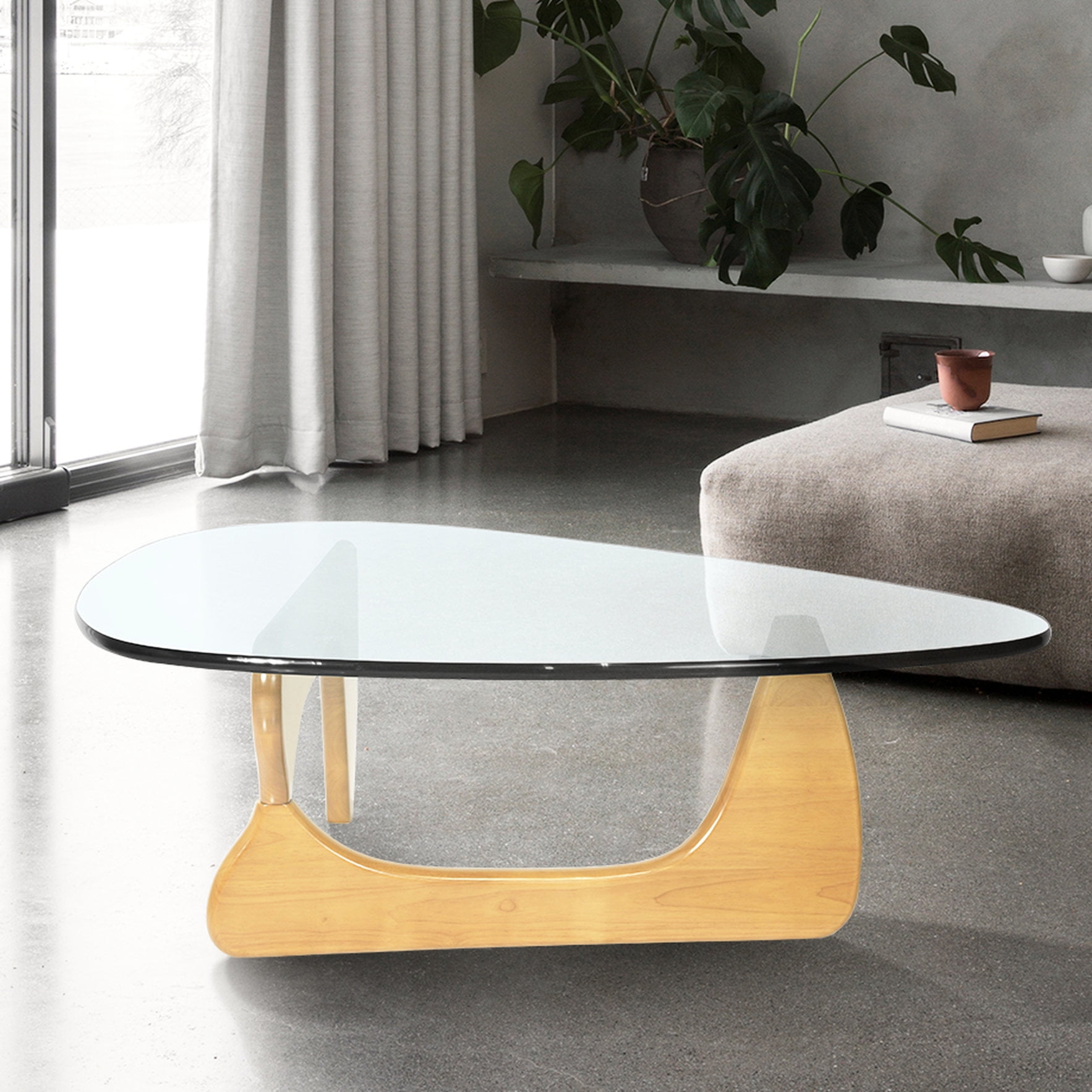 Natural Finish - Modern Triangle Design - Home Relaxing Spot ...