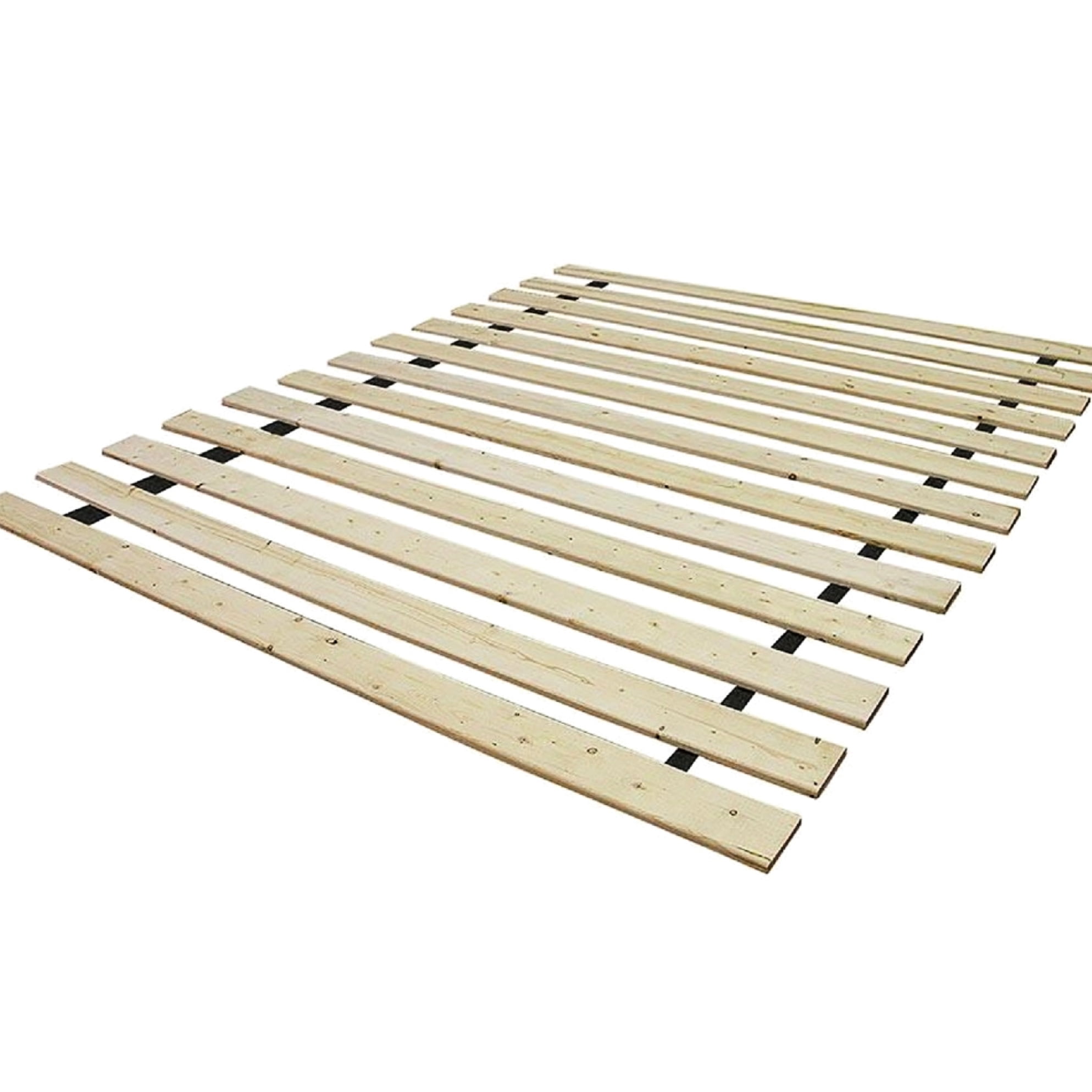 Natural Finish Twin Bed Slats - Solid Wood Construction No Box Spring ...