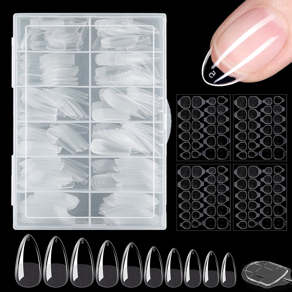 Natural Fit Gel Extensions, Extra Powerful and Durable for Salon-Level ...