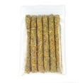 Natural Flower Petal Chew Sticks, 6-Pack, 4.5-5 Inches, Promotes Dental ...