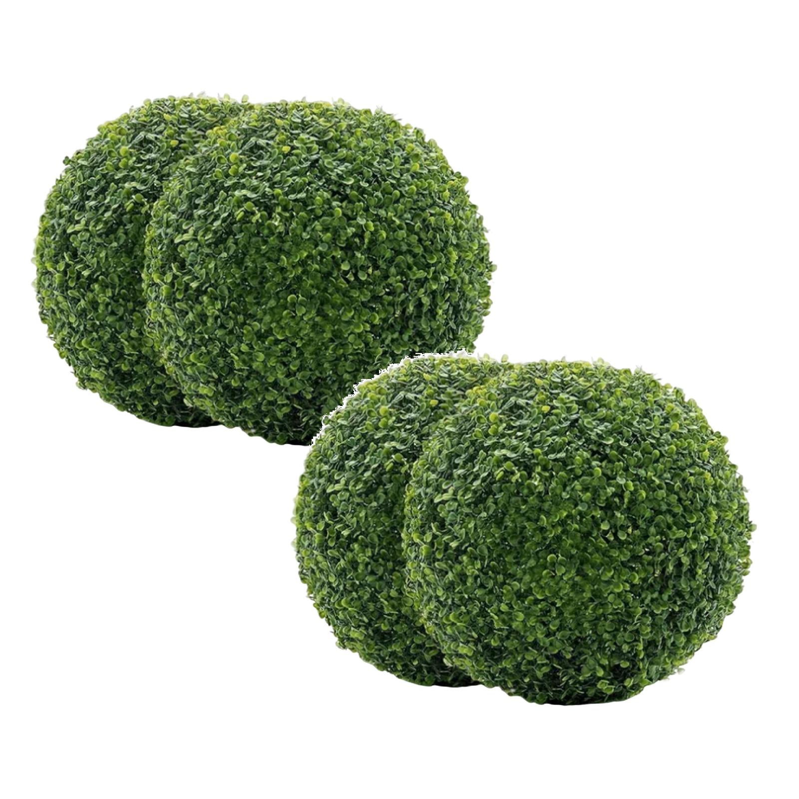 Natural Flower pot for boxwood 2PCS Room Decor Artificial Plant Flower ...