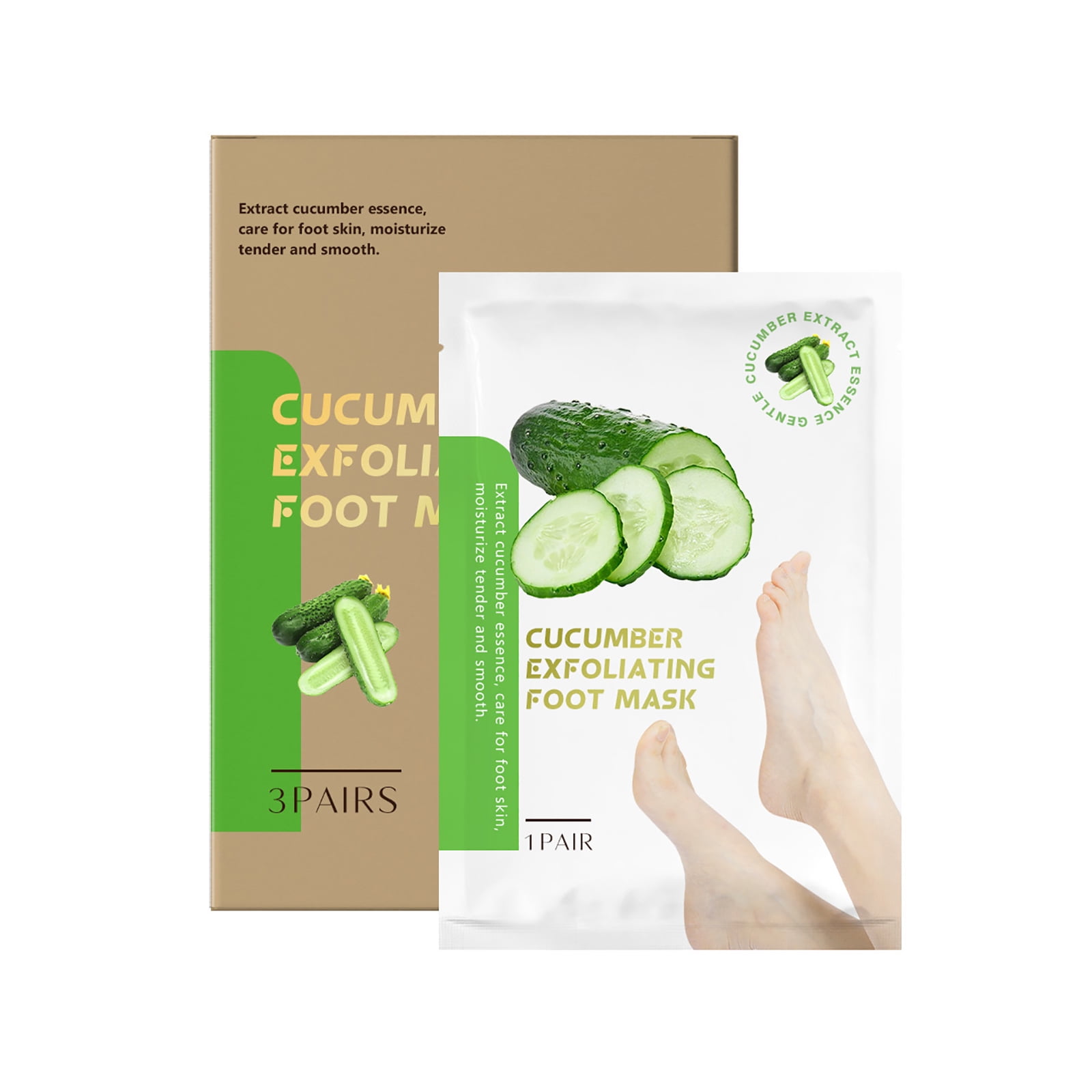 Natural Foot Mask for Callus Removal, Exfoliates Dead Skin, Hydrates ...