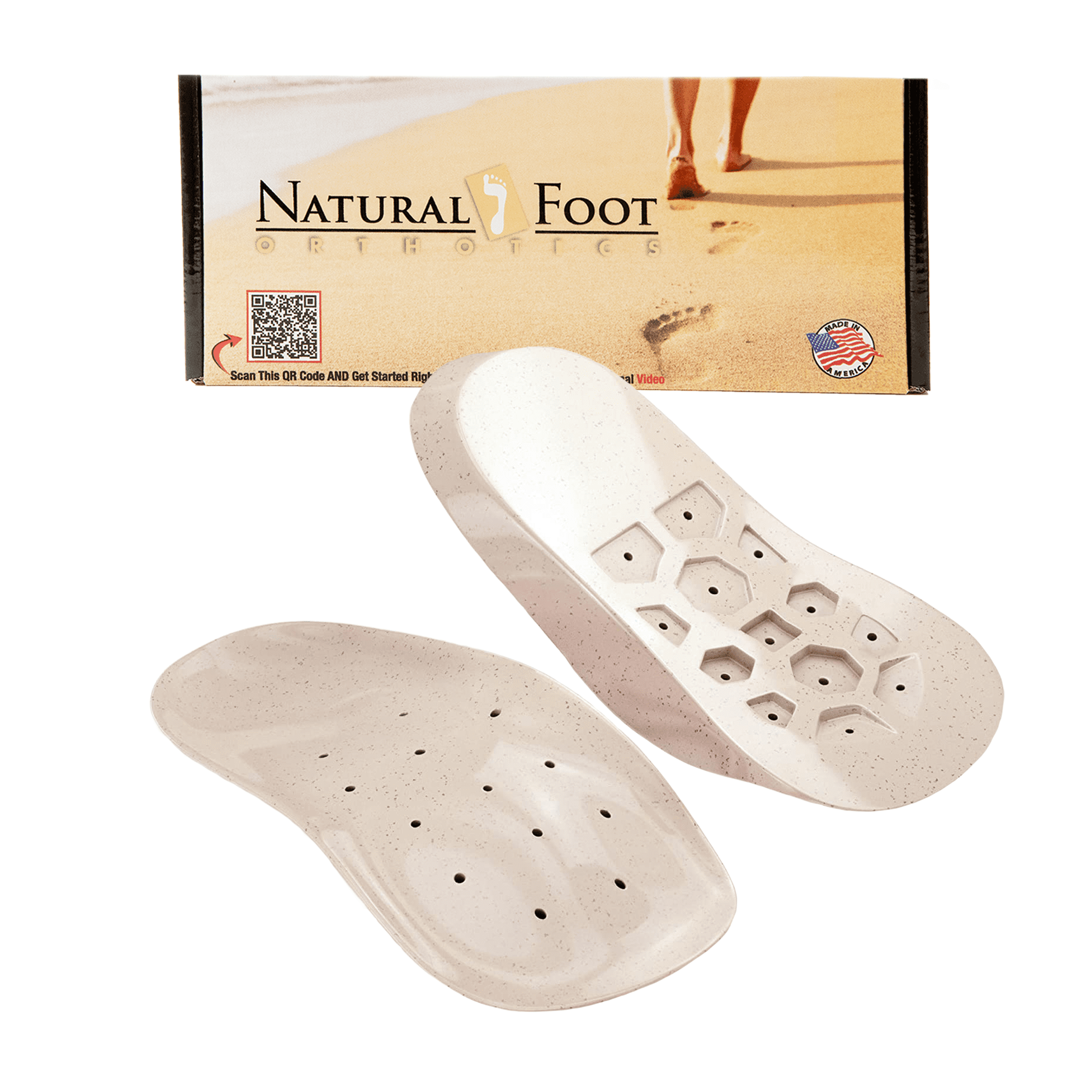 Natural Foot Orthotics Original Stabilizer Shoe Insoles for High to ...