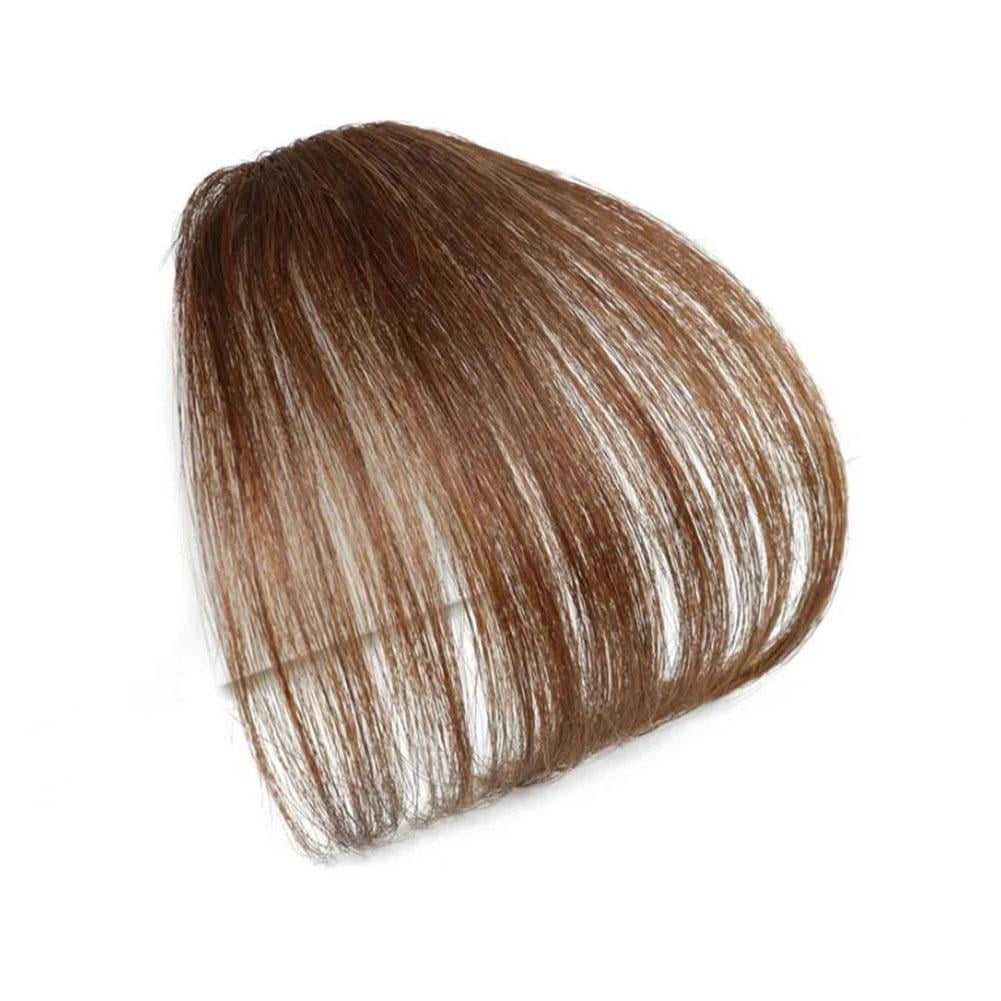 Natural Fringe Bangs Clip In Hair Extension One Piece Real as Human ...
