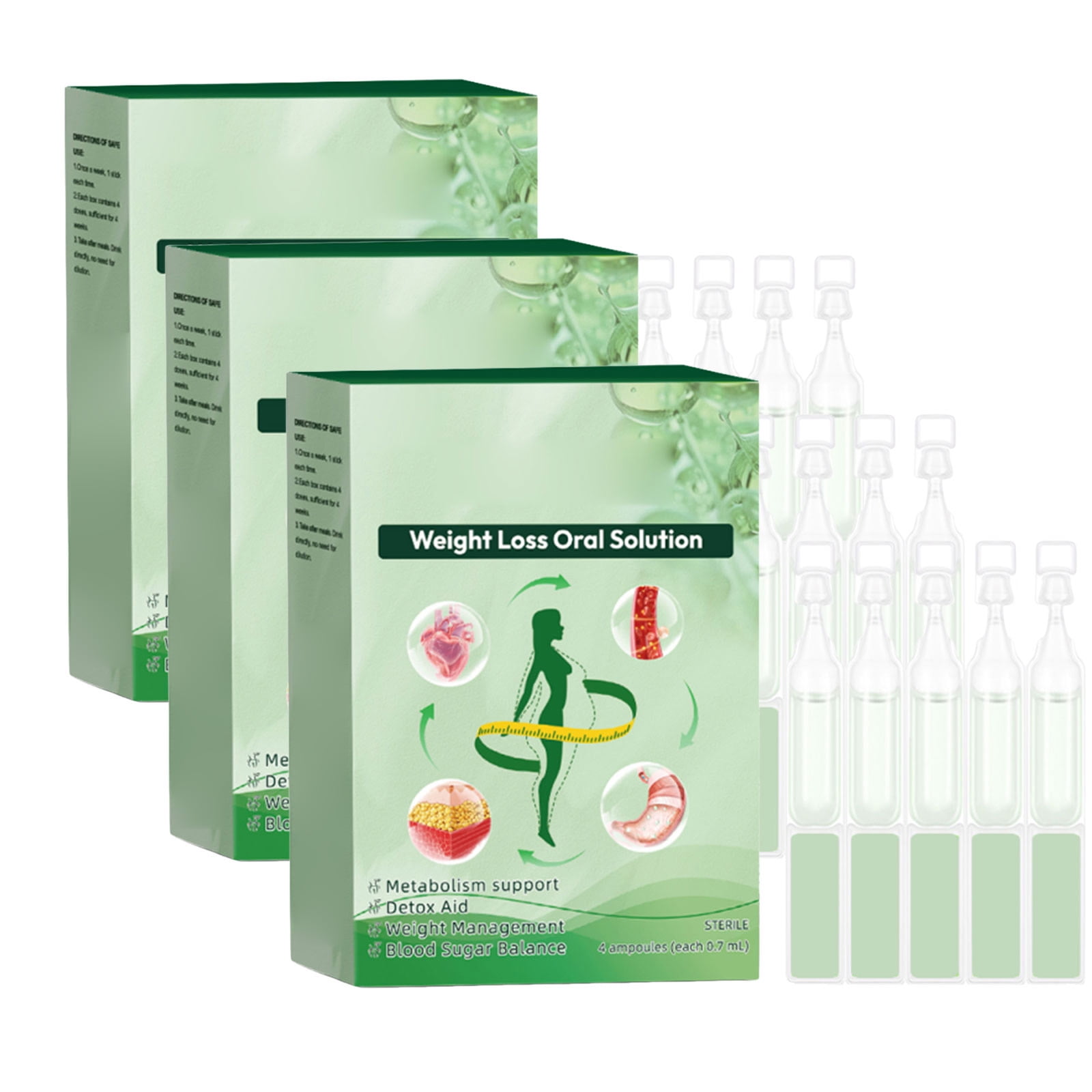 Natural GLP-1 Drops, GLP-1 Drops for Women and Men(3 Box) - Walmart.com