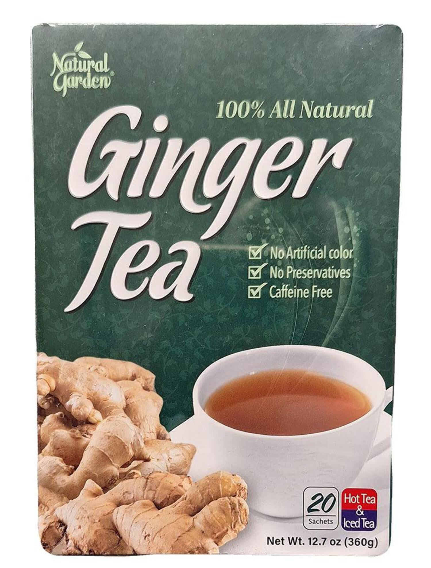 Natural Garden - Ginger Tea, 12.7 Ounces, 1 Box - Walmart.com