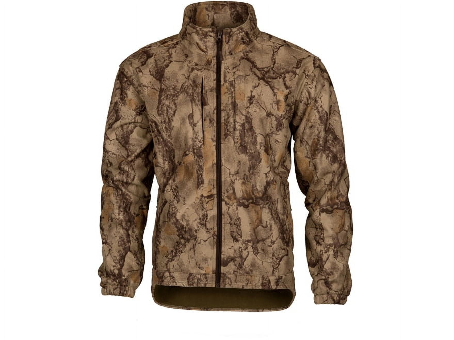 Natural Gear Men's Windproof Fleece Jacket Natural Gear Camo Medium ...