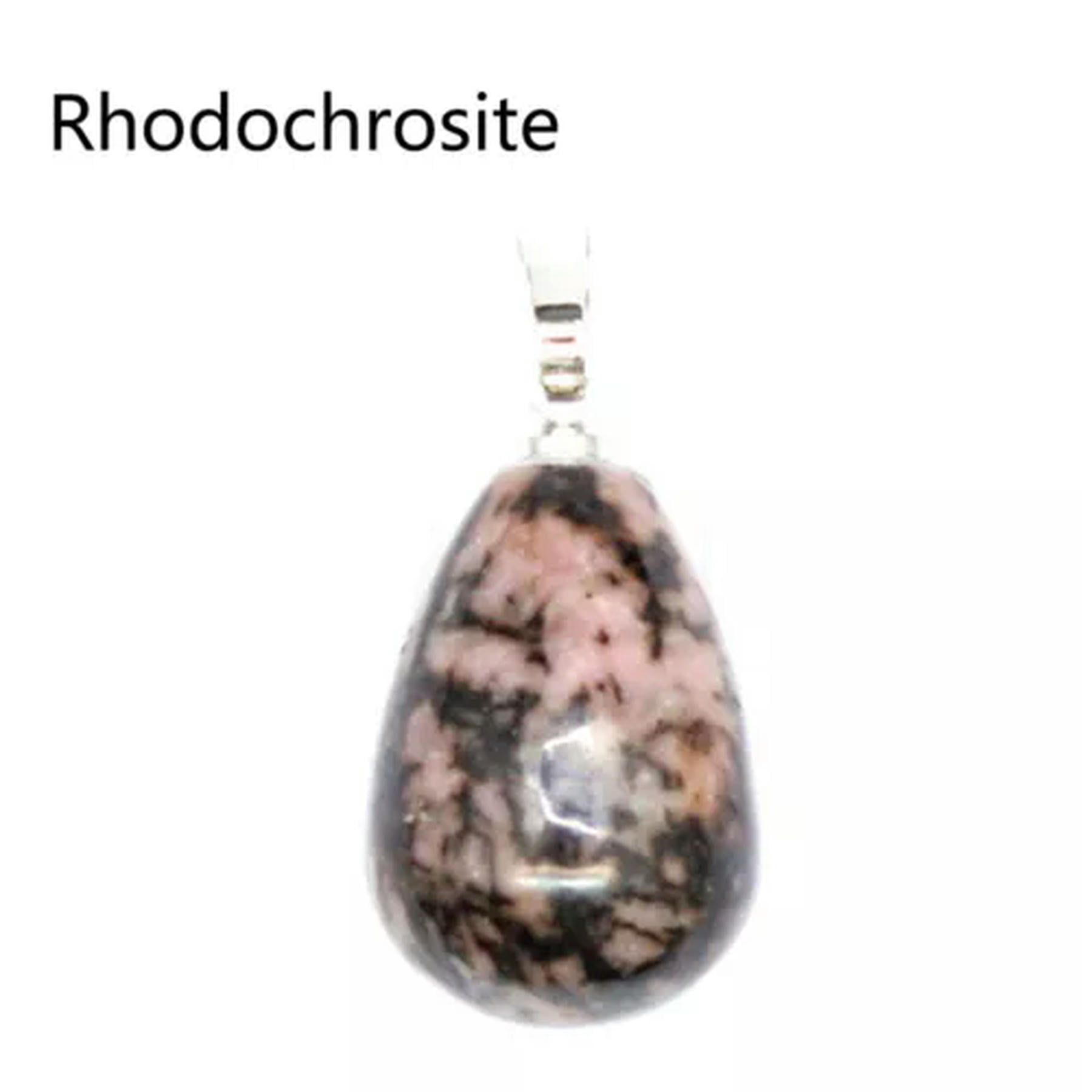 Natural Gemstones Waterdrop Raindrop Reiki Chakra Healing Pendant Beads ...