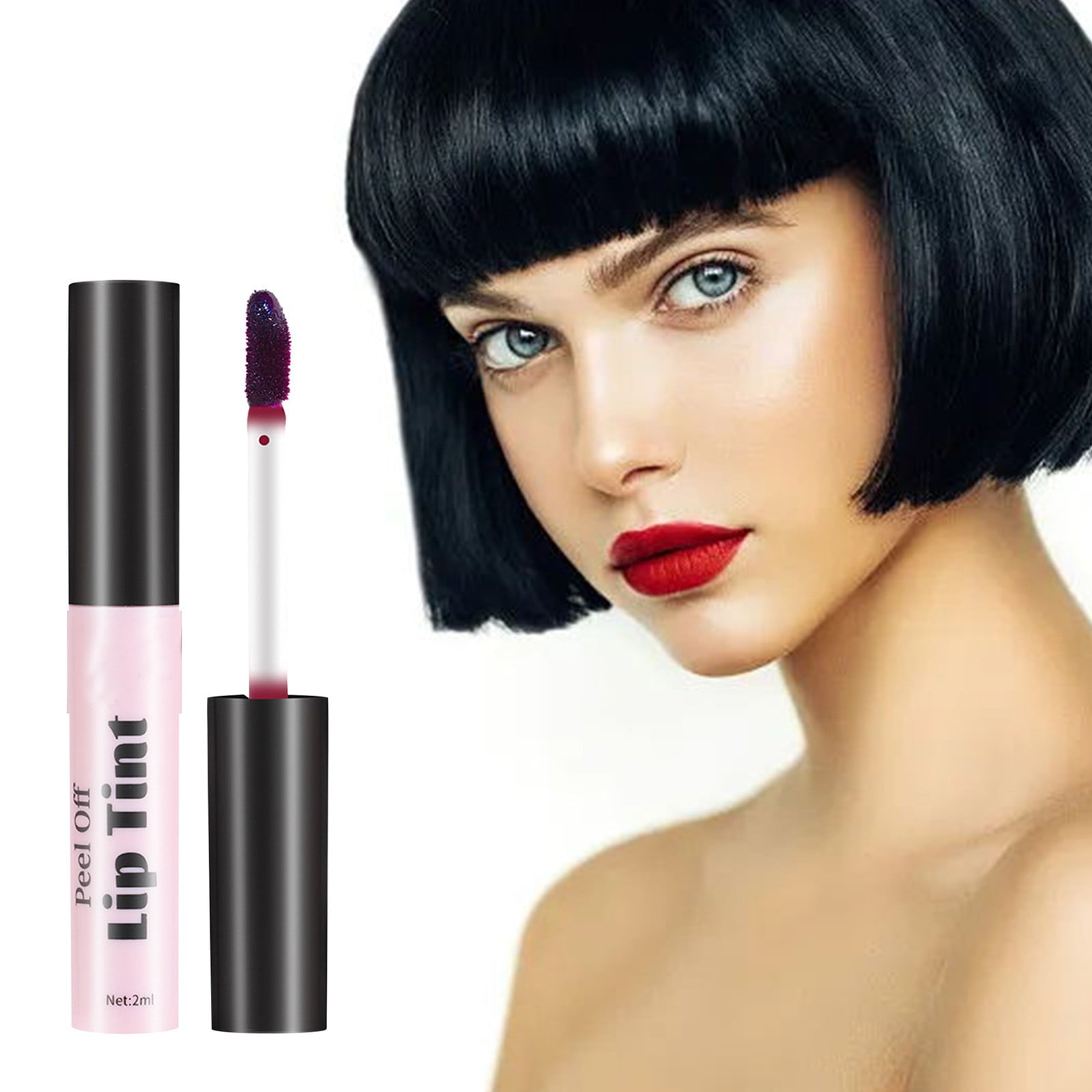Natural Gentle Peel Off Lip Stain Long Lasting Waterproof and Transfer ...
