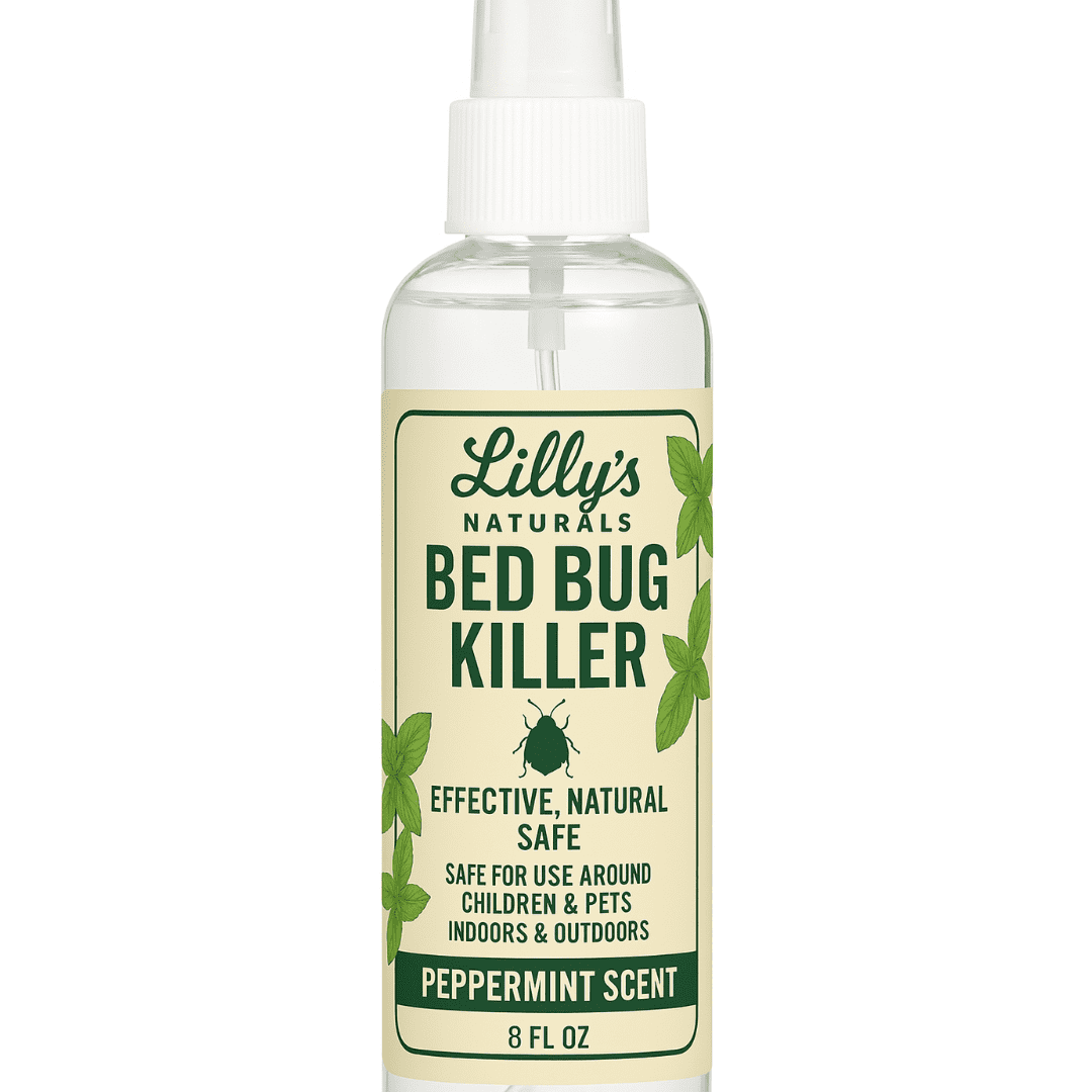Natural Geraniol Oil Bed Bug Killer Spray - Lilly's Naturals, 3.4 fl oz ...