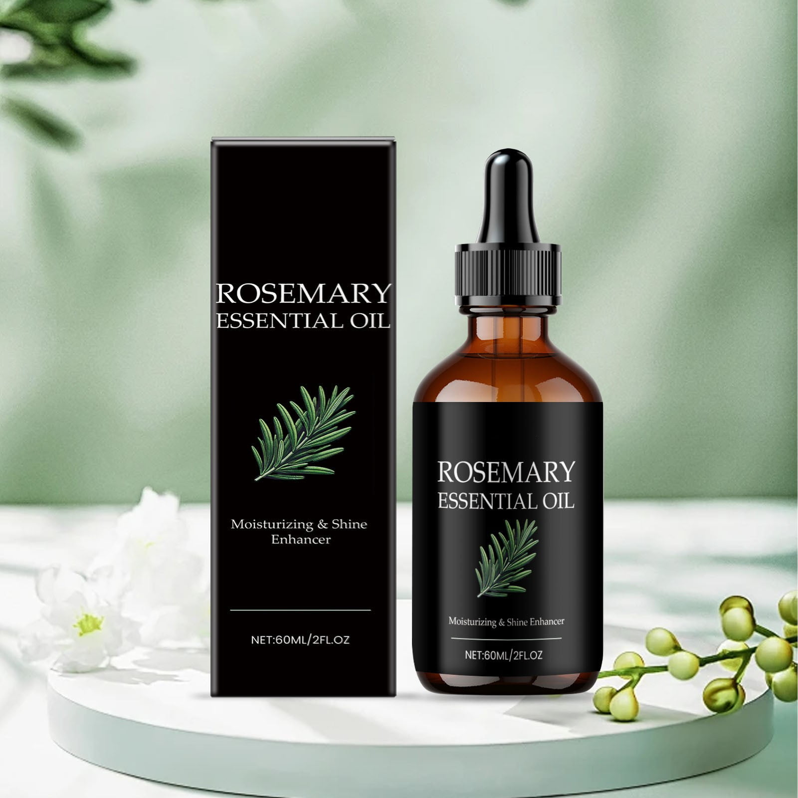 Natural Ginger & Aloe Hair Growth Spray 60ml - Anti Hair Loss Treatment ...