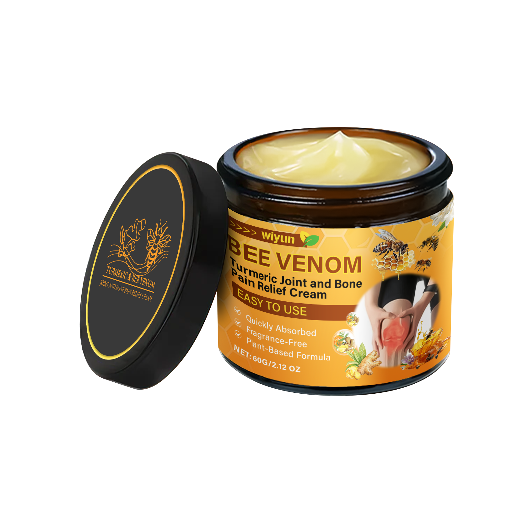 Natural Ginger Extract Joint Relief Cream for Muscle and Joint Pain ...