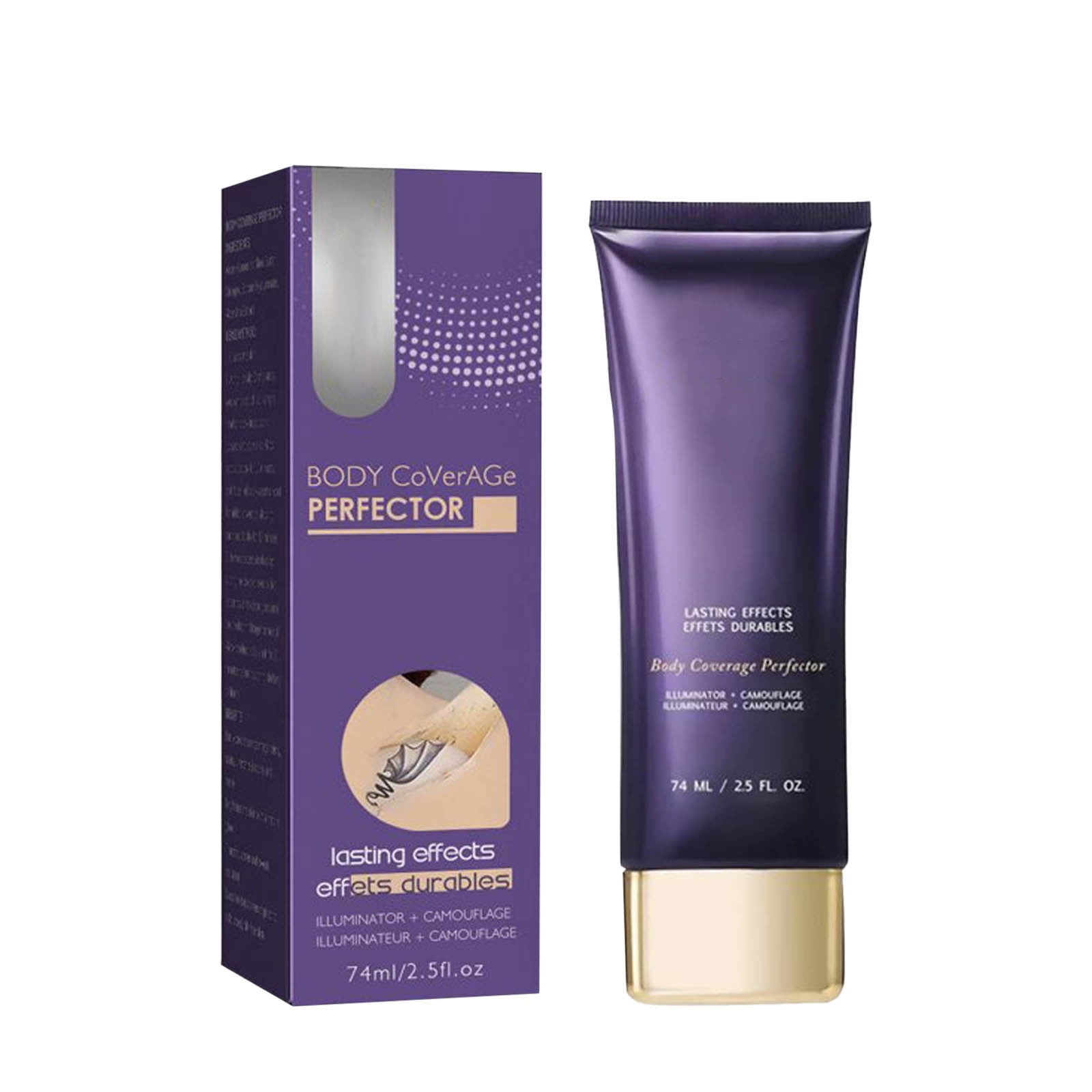 Natural Gloss Leg And Body Makeup Cover Perfector 74ml Skin Tone Even ...