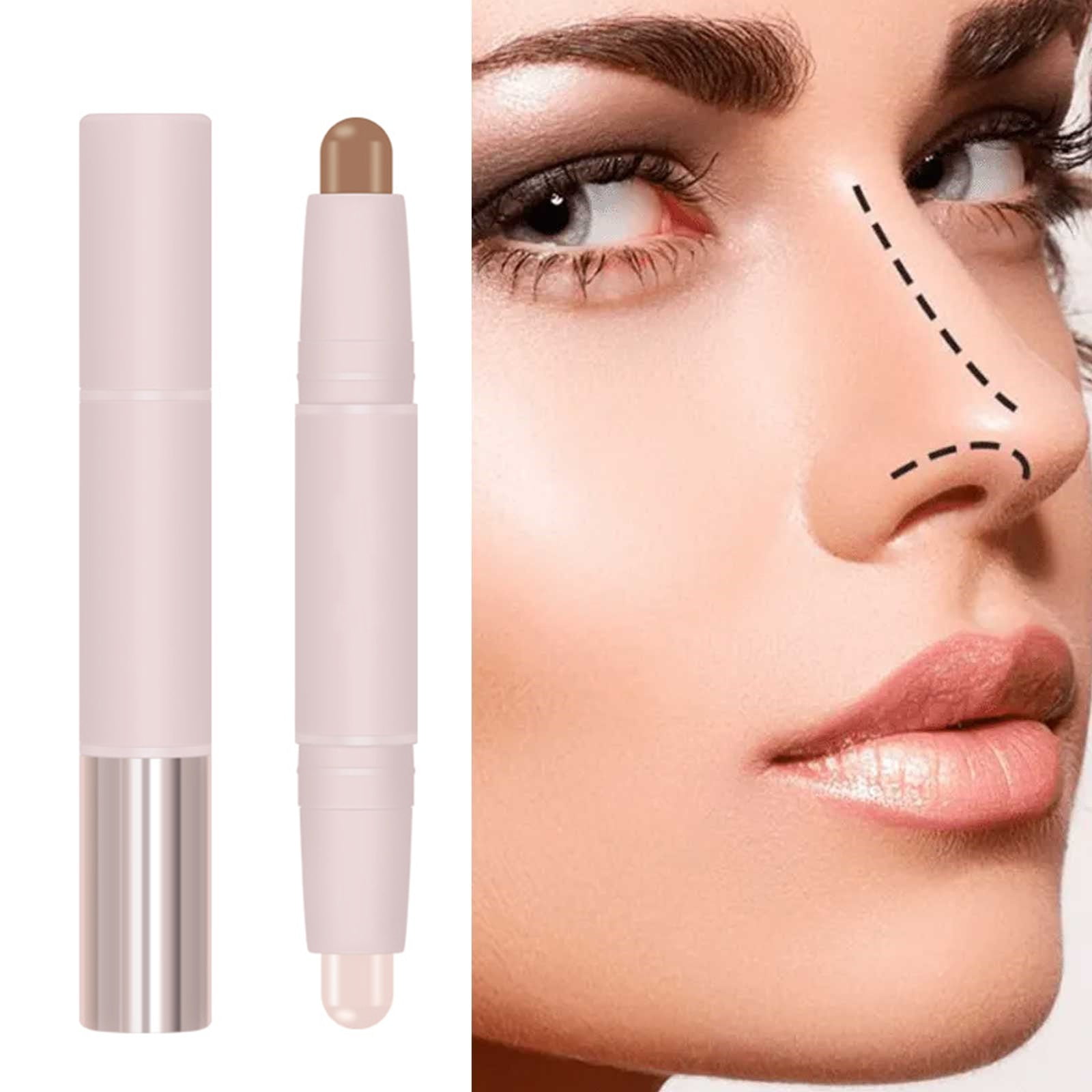 Natural Glow Enhancer Double Headed Contouring Stick Face Retouching ...