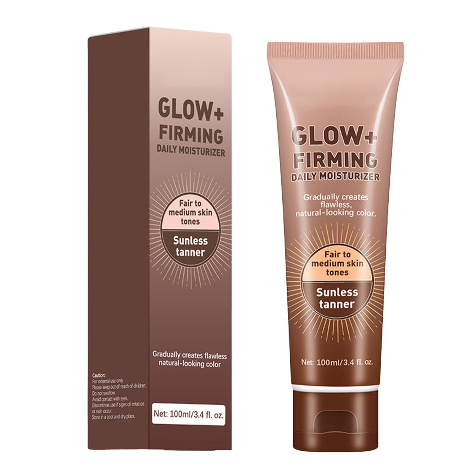 Natural Glow+Firming Body Lotion Bronze Glow Daily Moisturizer And Tone ...