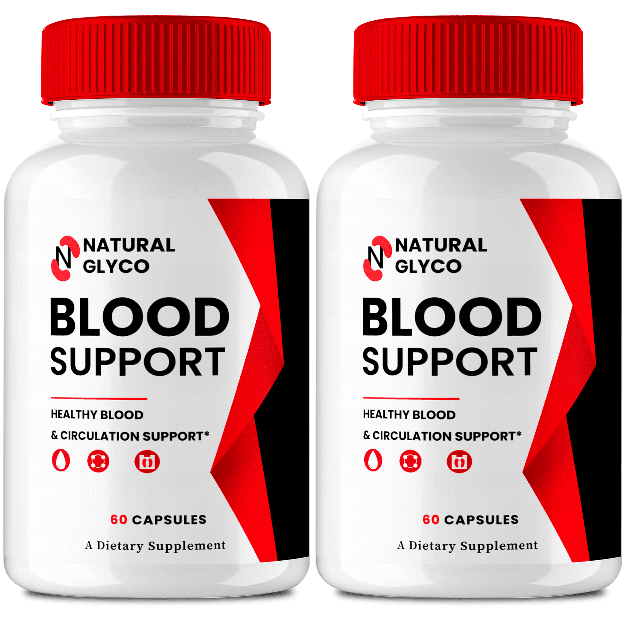 Natural Glyco Blood Support, Advanced Blood Formula Capsules, Natural ...