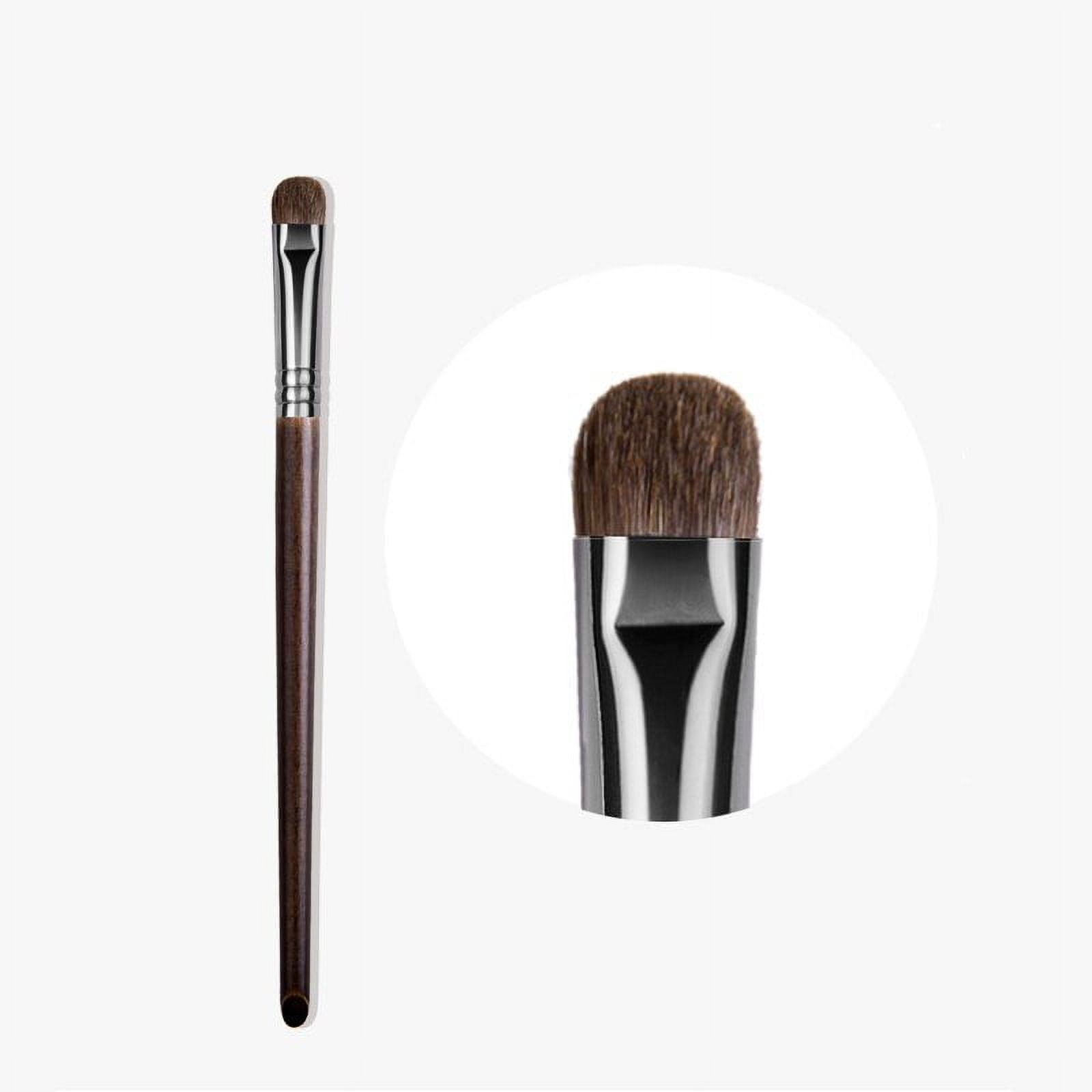 Natural Goat Hair Eyeshadow Professional Makeup Brushes Crease Blending ...
