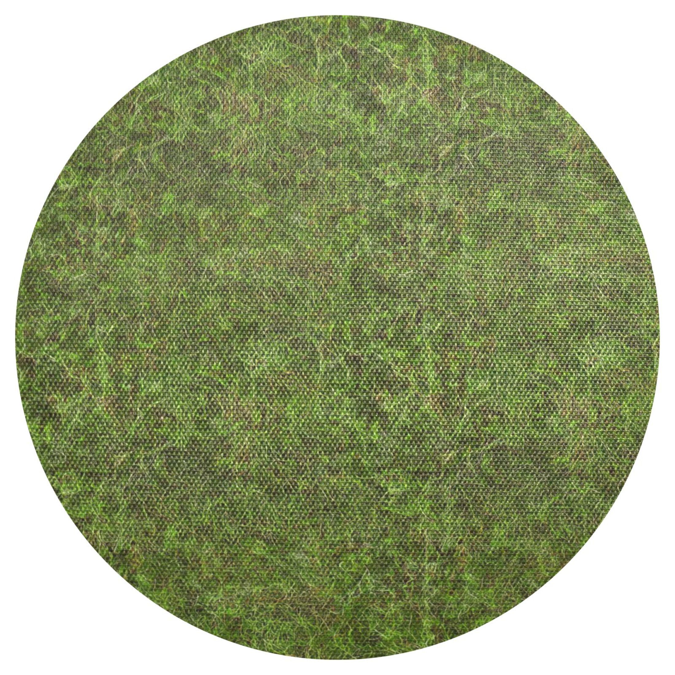 Natural Greenery 4-Piece 15.4in Heat-Proof PVC Plate Mats, Easy Cut and ...