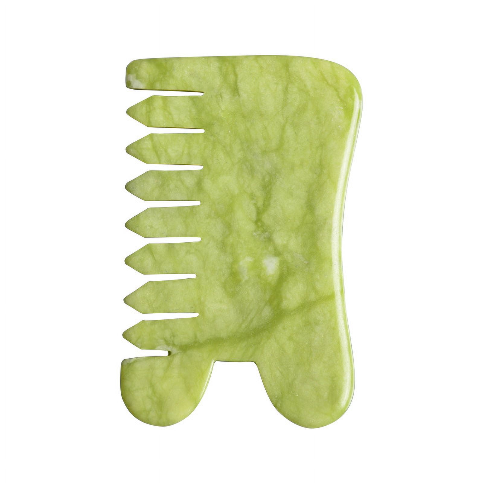 Natural Gua Sha Kit For Face Guasha Mushroom Jade Stone Massage Comb ...