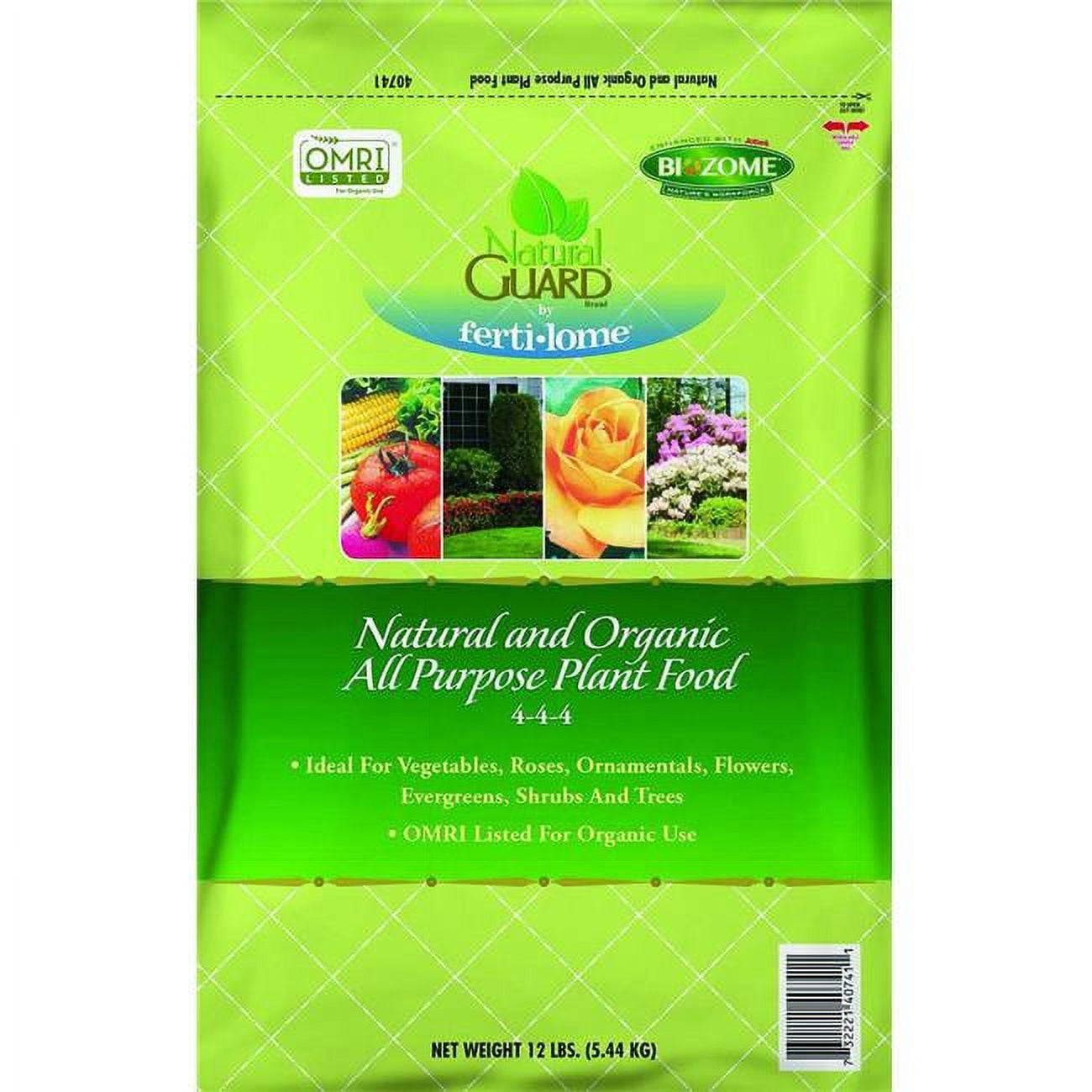 Natural Guard 440741 12 lbs 4-4-4 Organic All Purpose Fertilizer ...