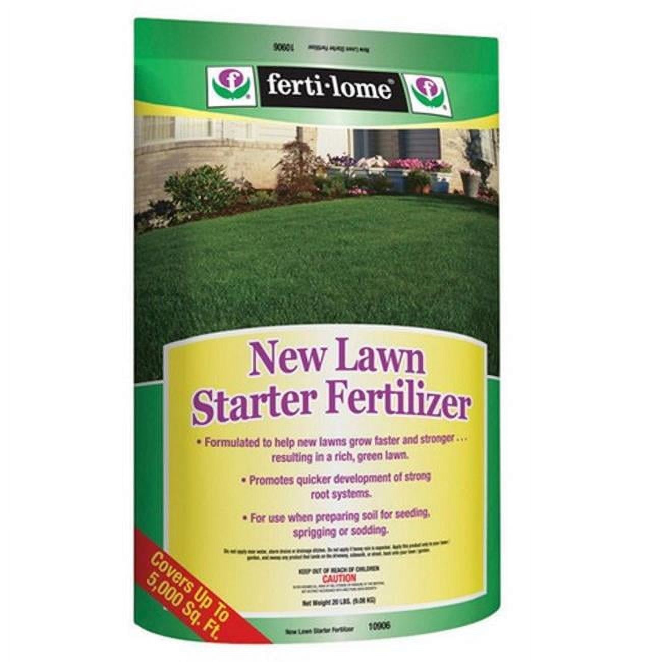 Fertilome 9-13-7 New Lawn Starter Fertilizer, 20lb - Promotes Vigorous ...