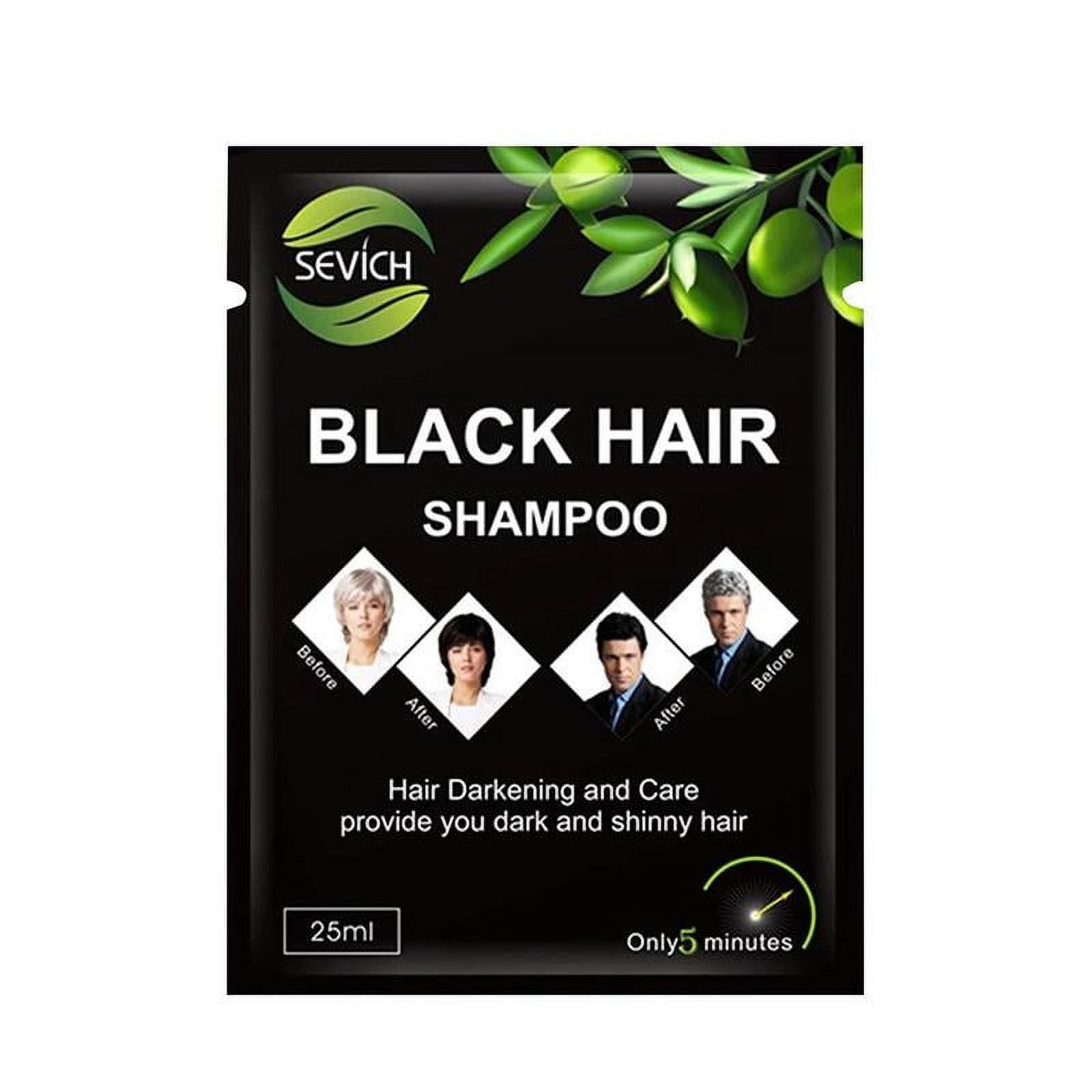 Natural Hair Color Restorer & Scalp Care Shampoo - 25ml - For All Hair ...