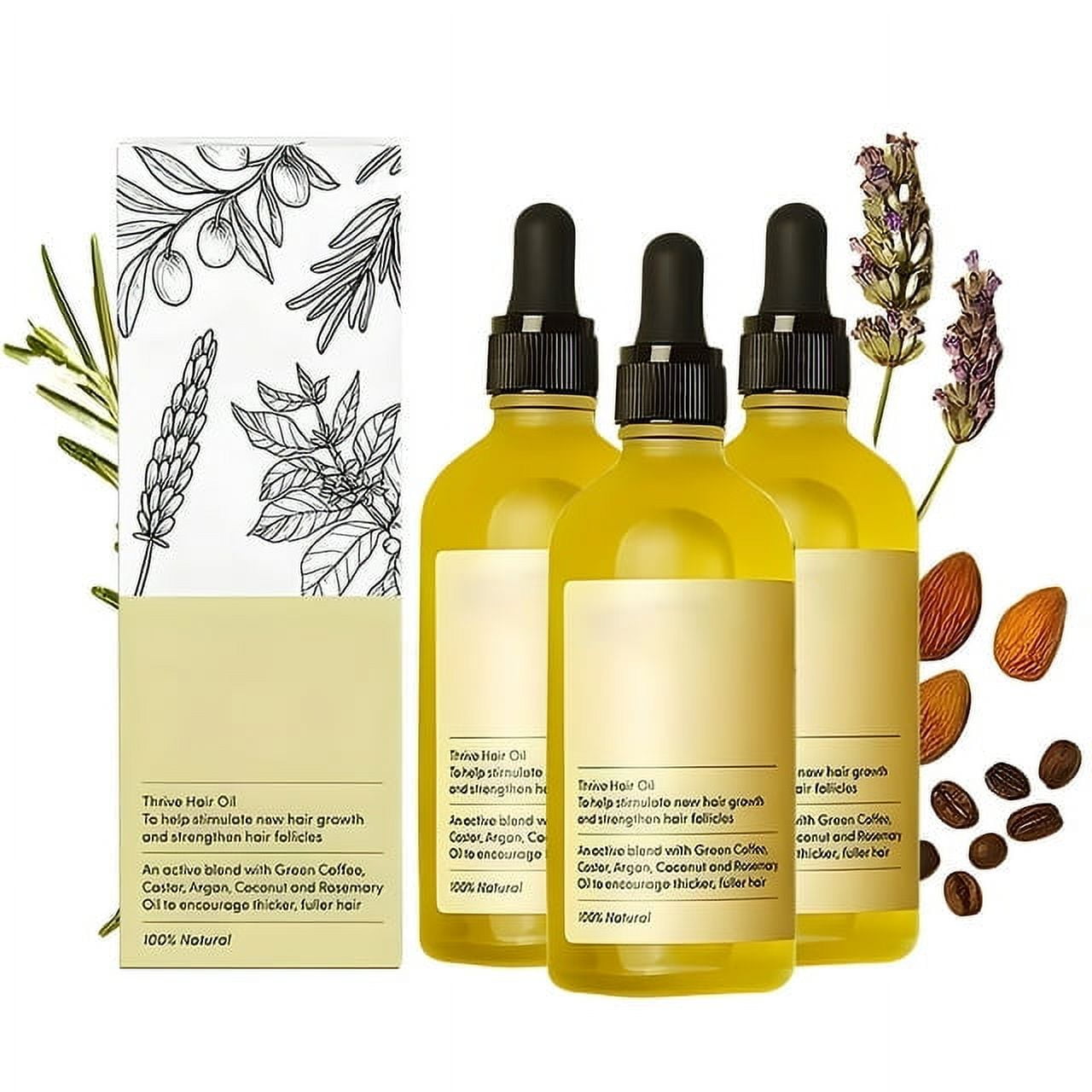 Natural Hair Growth oil, organic Natural Hair Growth oil,Pure Natural Hair Density Essential Oil ...