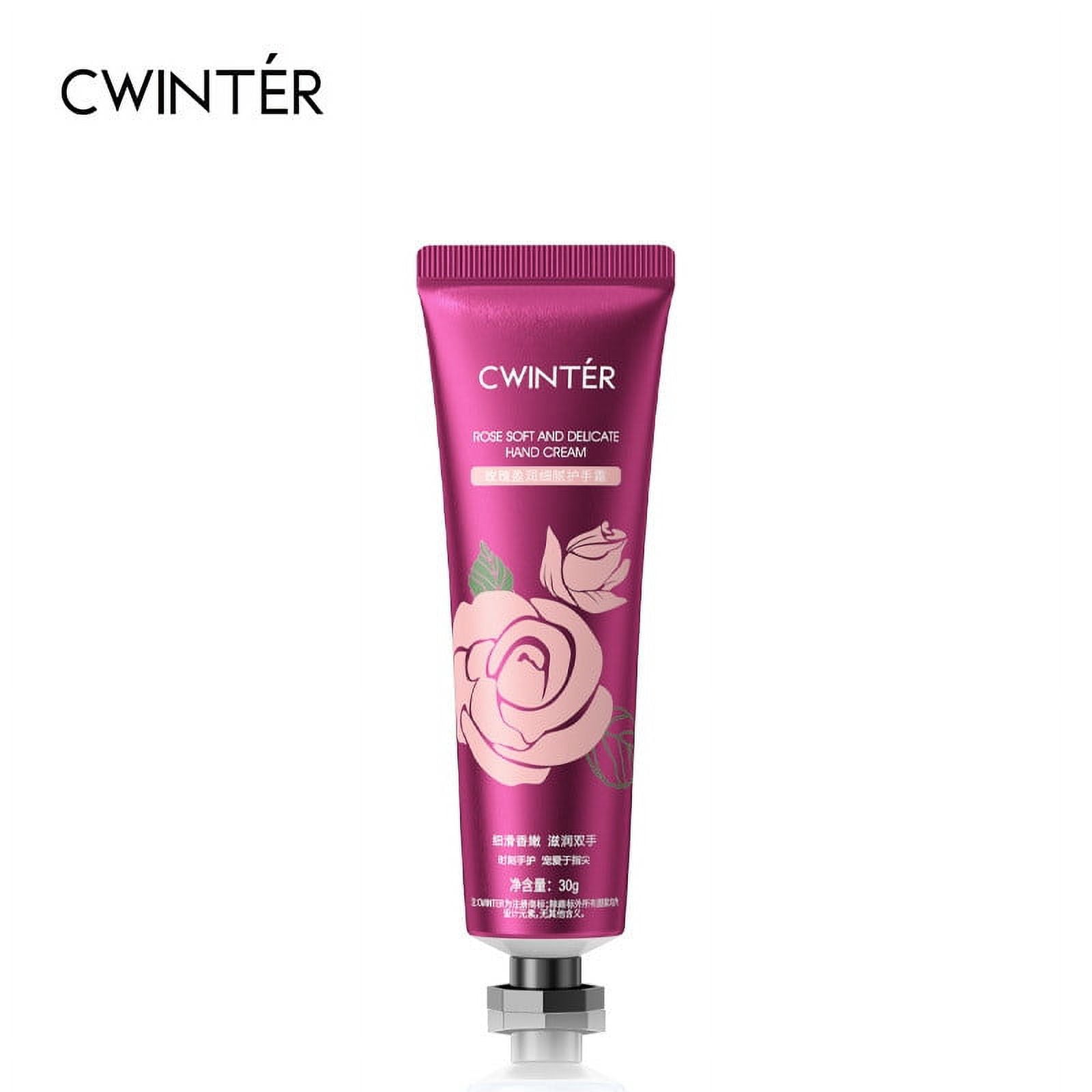 Natural Hand Cream - 10 Plant Extract Varieties (Rose, Green Tea ...
