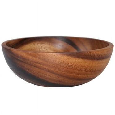 Ironwood Acacia Wood Extra Large Salad Bowl, Wooden Kitchen Serving ...