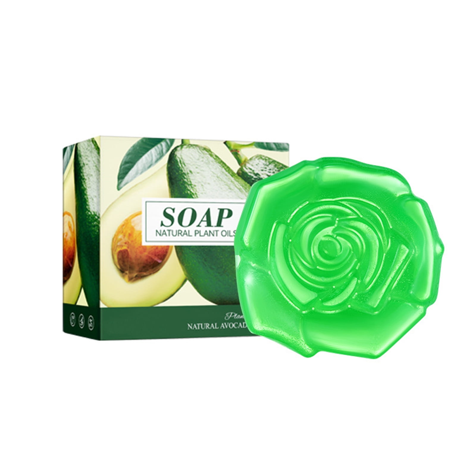 Natural Handmade Oil Soap Bars Flower Oil Soap Natural Soap 100g Shower ...