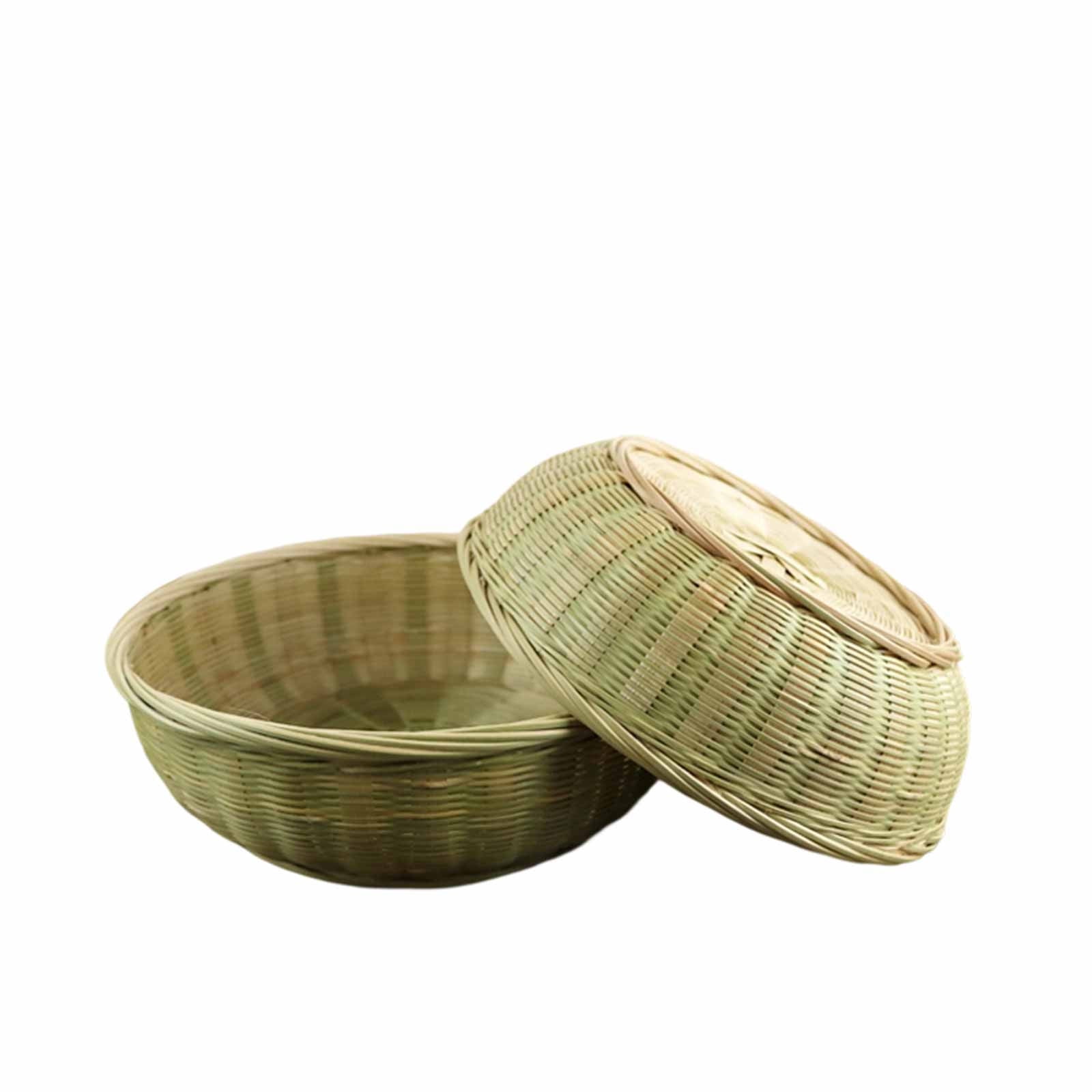 Natural Handwoven Bread Fruit Vegetable Storage Basket Organizer for ...