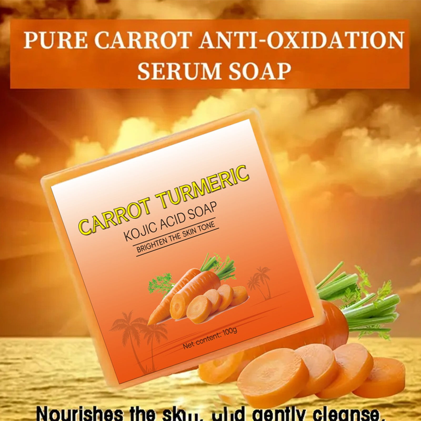 Natural Herbal Soap with Turmeric Nut Oil for Camping and Outdoor ...