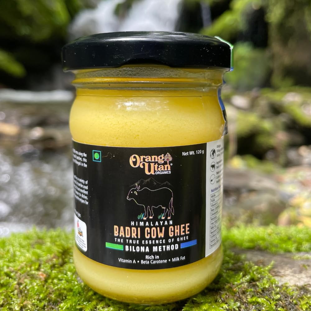 Natural Himalayan Organic Badri Cow Ghee By Orang Utan | Naturally ...