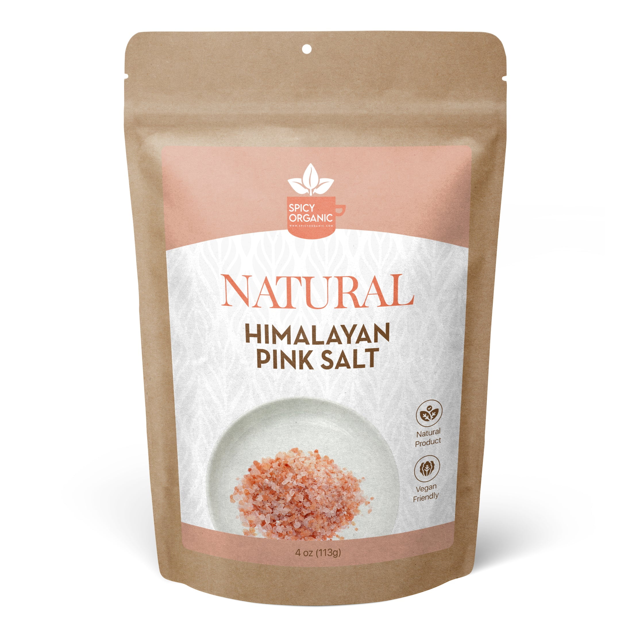 Spicy Organic Natural Himalayan Pink Salt, Mineral-Rich, Unrefined Salt ...