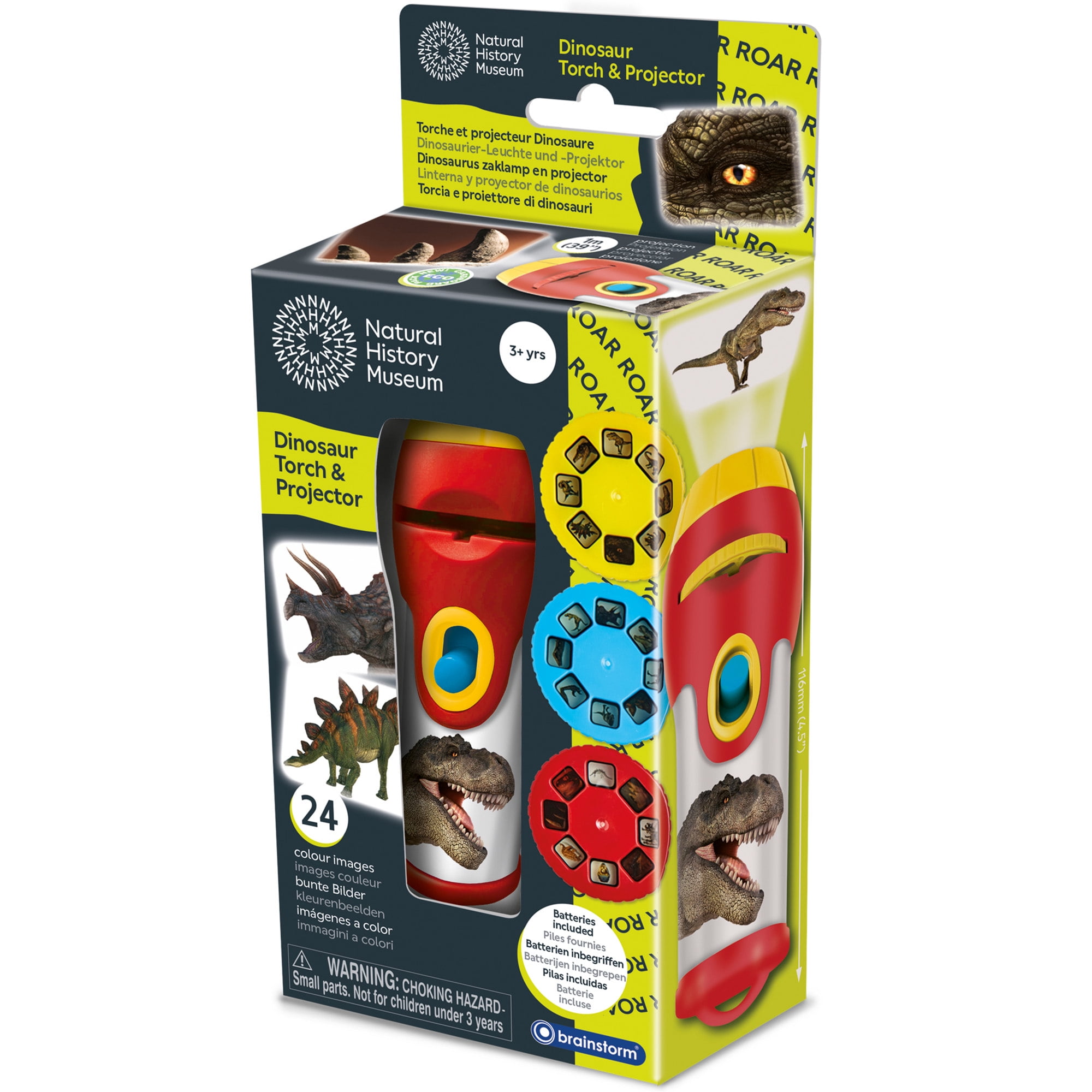 Natural History Museum: Dinosaur Torch & Projector - Handheld ...
