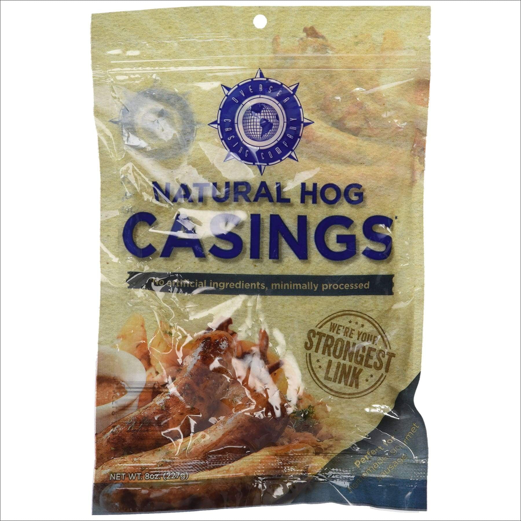 Natural Hog Casings for Sausage by Oversea Casing - Walmart.com