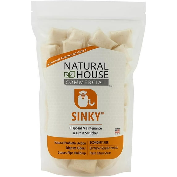 Natural House Sinky - Sink Drain and Garbage Disposal Cleaner, and ...