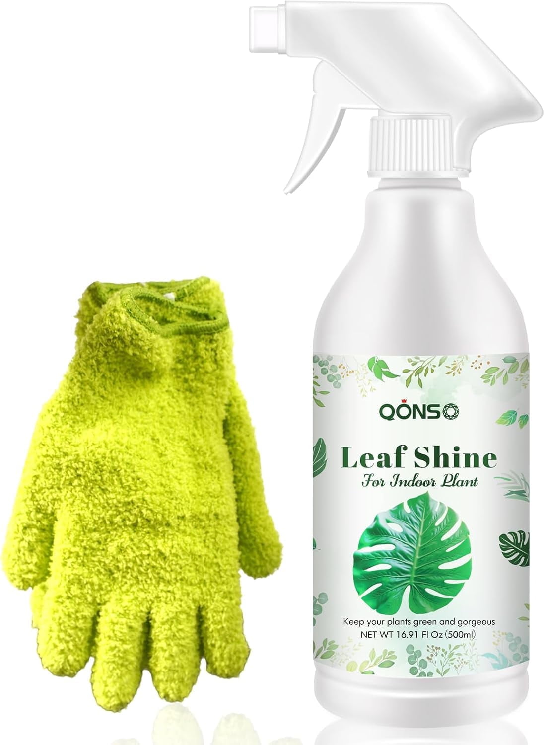 Natural Indoor Plant Leaf Protectant and Shine Spray for Fiddle Leaf ...