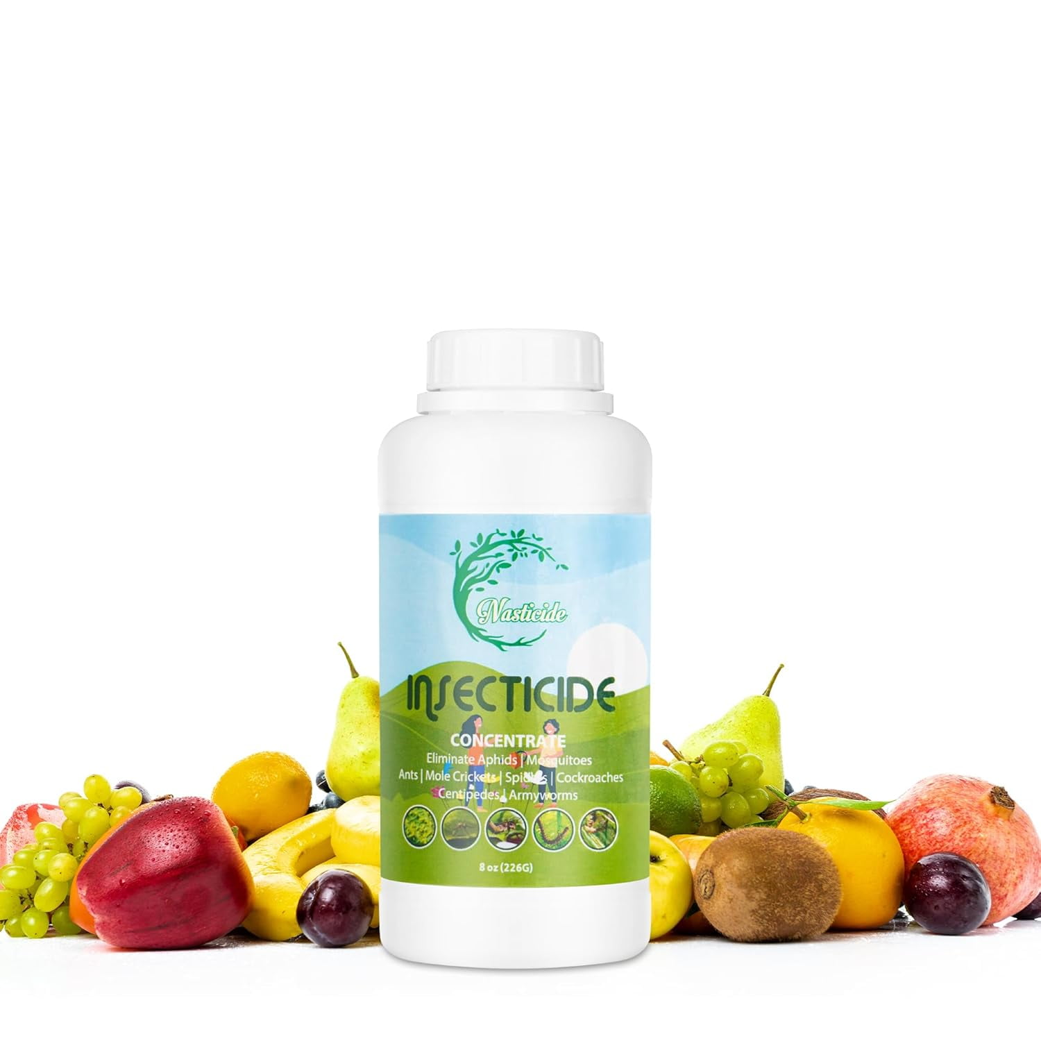 Natural Insecticide Concentrate for Plants, Organic Safe Insect Killer ...