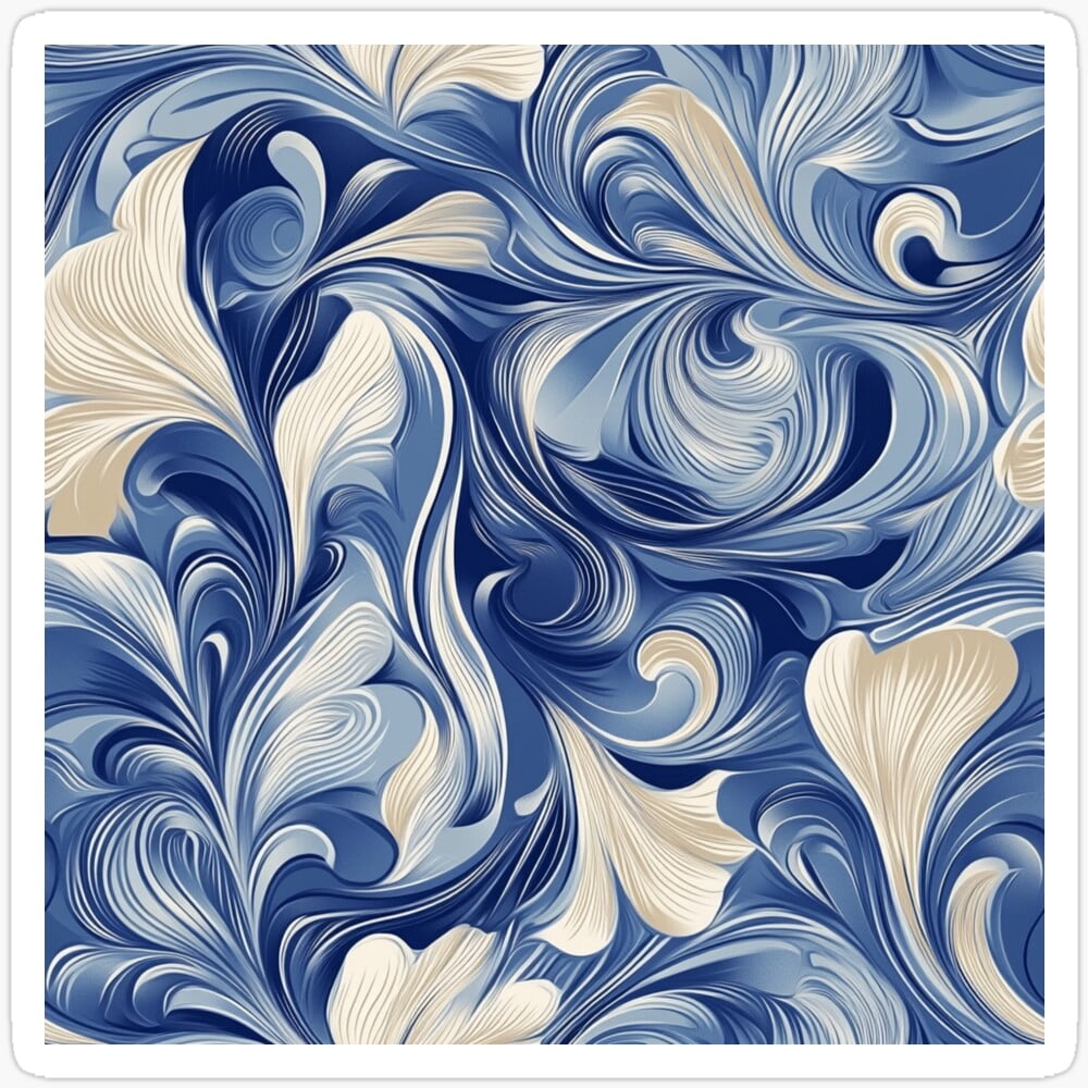 Natural Inspiration In Fluid Art Sticker Kir-5127 - Walmart.com