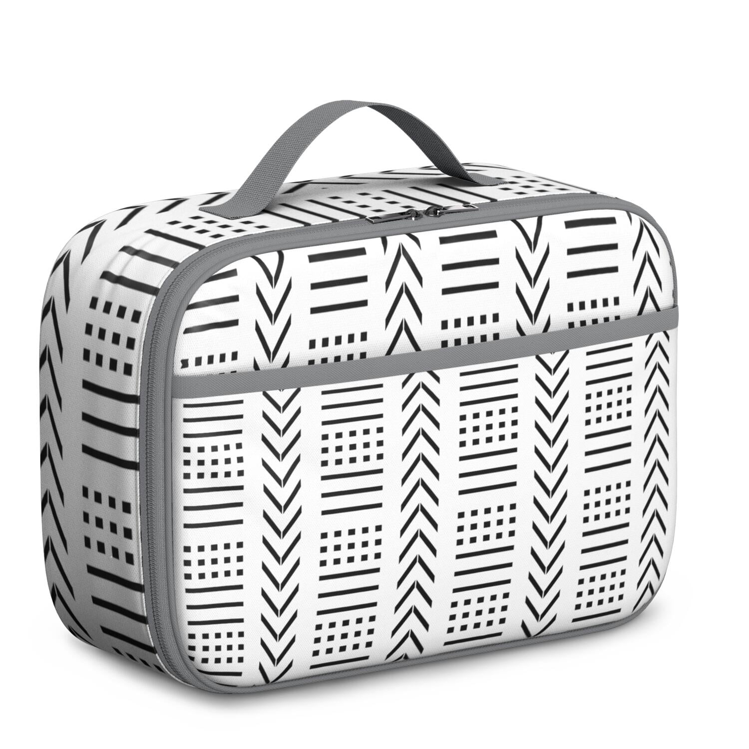 Natural Insulated Lunch Box, Reusable Thermal Lunch Bag with Spill ...
