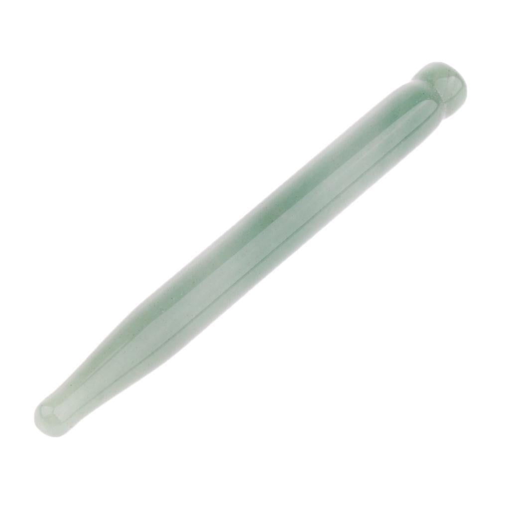 Natural Jade Massage Stick Acupressure Massager cosmetik Tool for ...