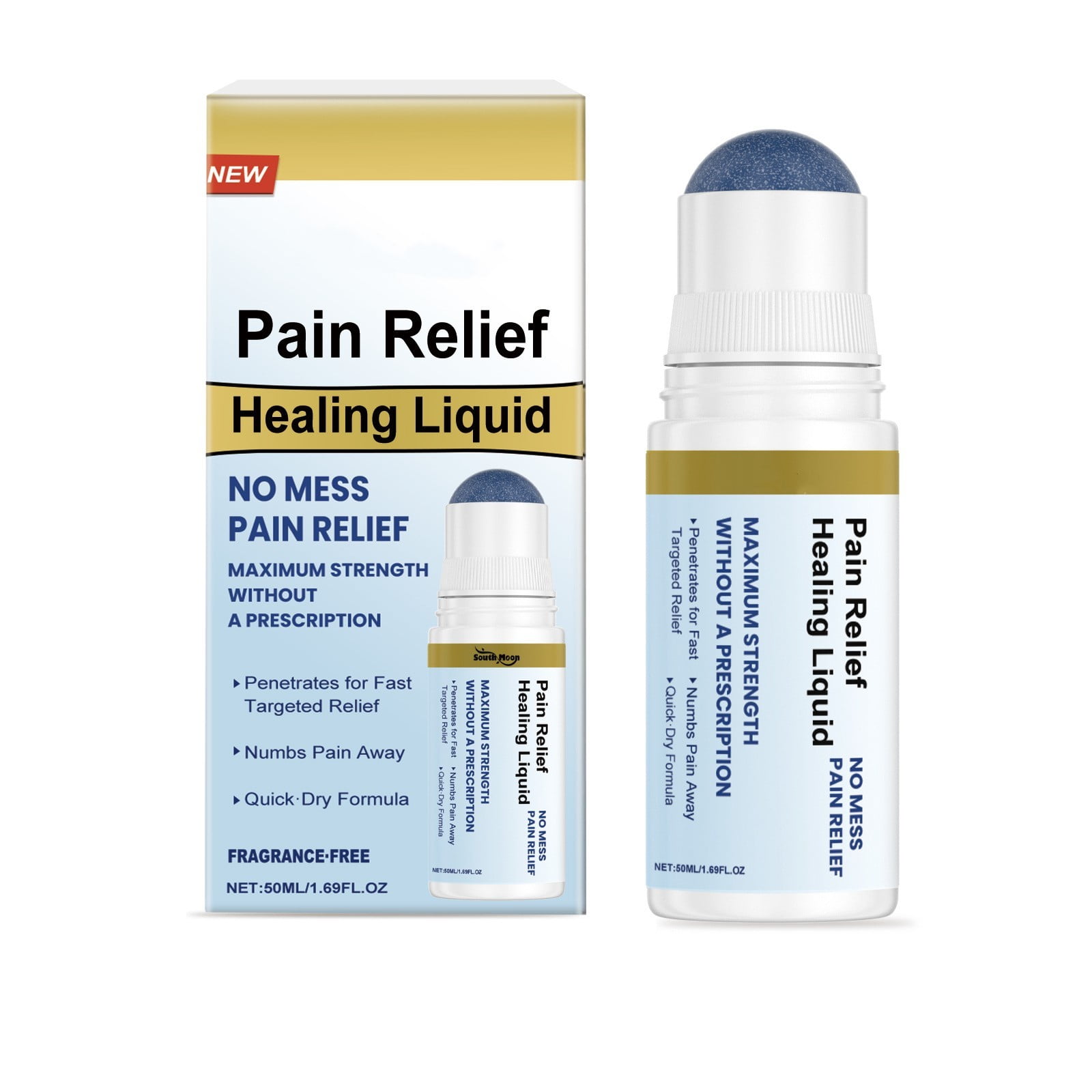 Natural Joint Scar Healing Liquid Roll On Gel for Reliefing Joint Bone ...