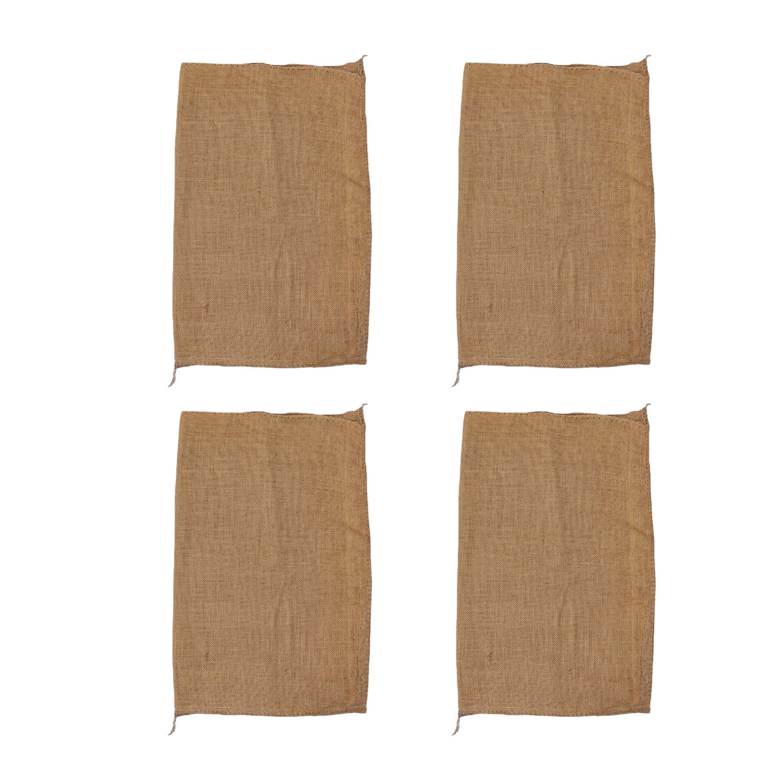 Natural Jute Potato Sack Bag with Reinforced Seams - 24-Inch Opening ...