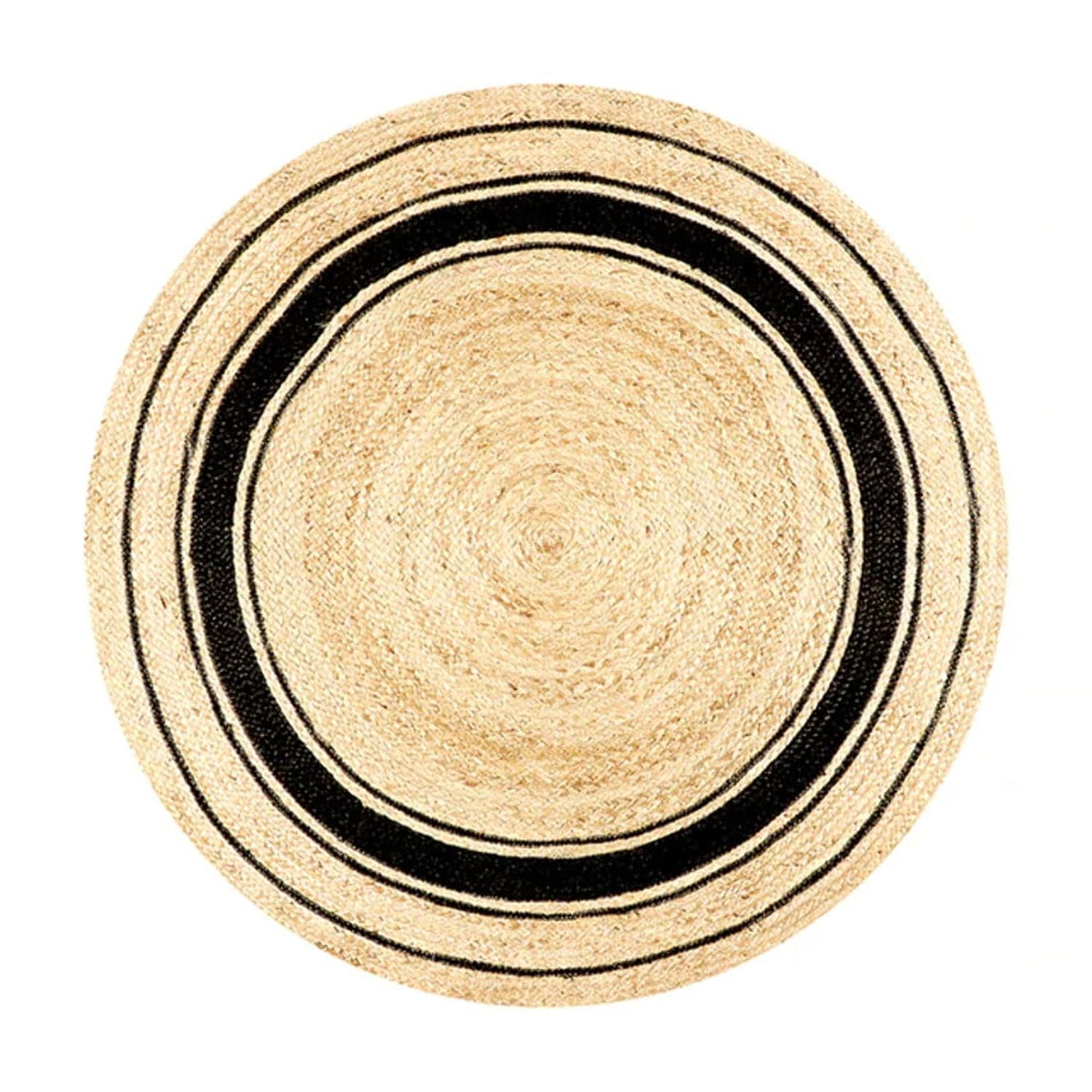 Natural Jute Racetrack Rug, Oso - Walmart.com