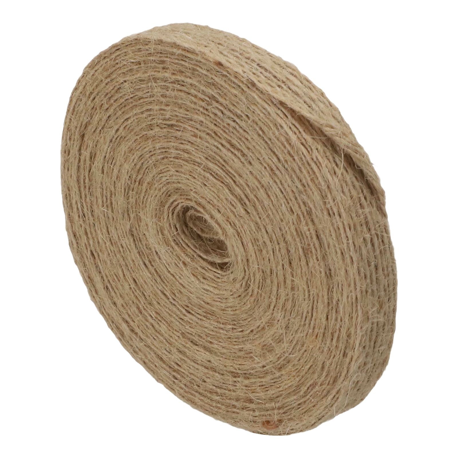 Natural Jute Ribbon DIY Vintage Jute Burlap Wrap Sewing Wedding ...