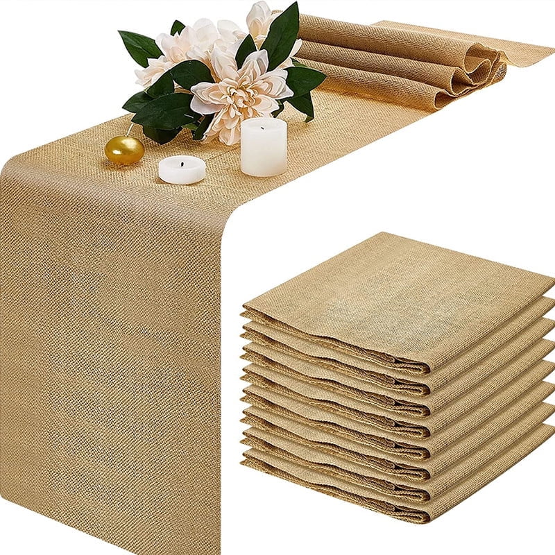 Natural Jute Vintage Table Runner Rustic Jute Table Runner and ...