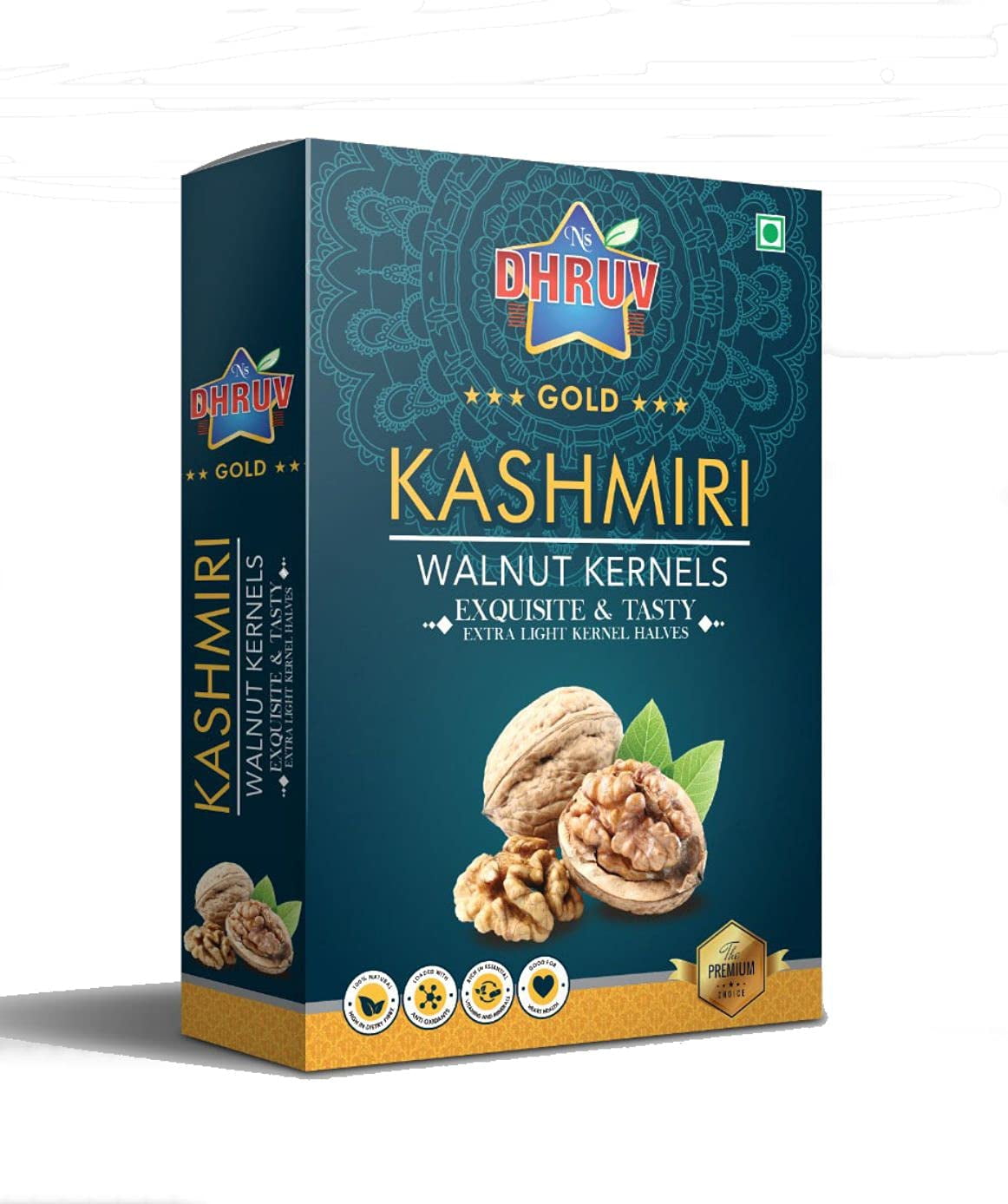 Natural Kashmiri Gold Walnut Kernel Halves By Dhruv 250gm, | Good ...
