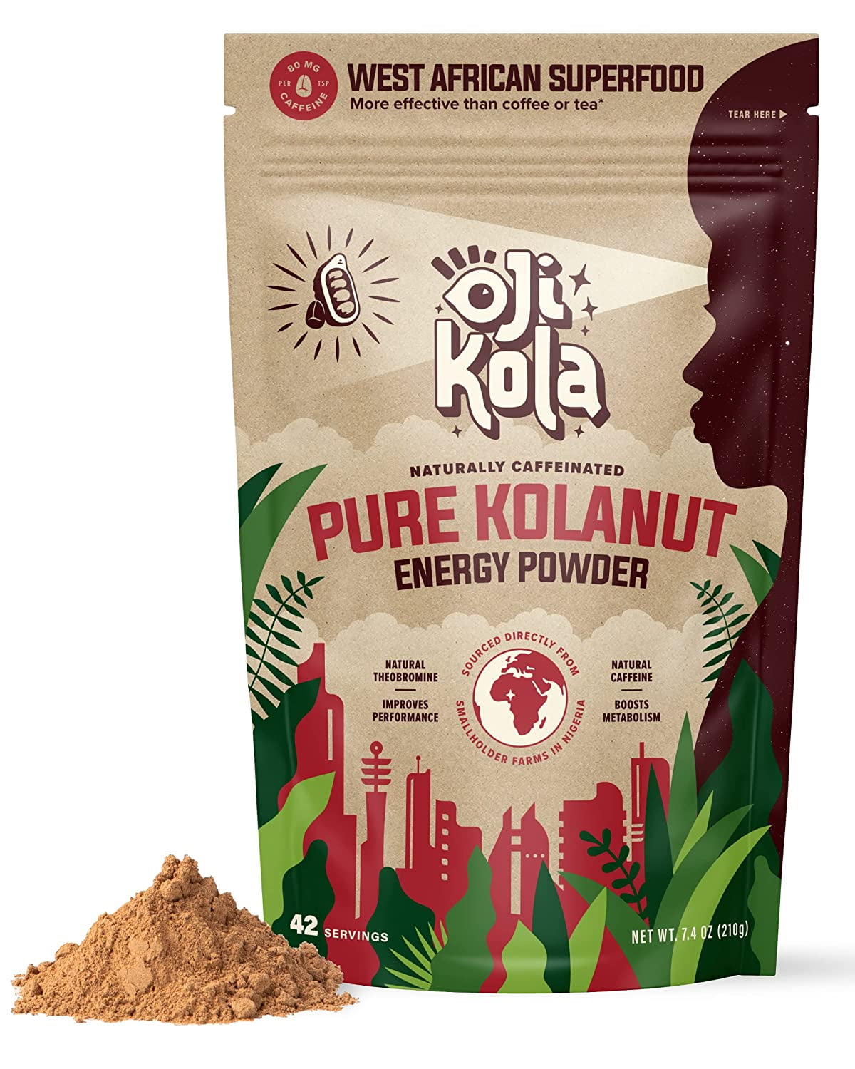 Natural Kola Nut Energy Powder | More Effective Than Coffee & Tea ...